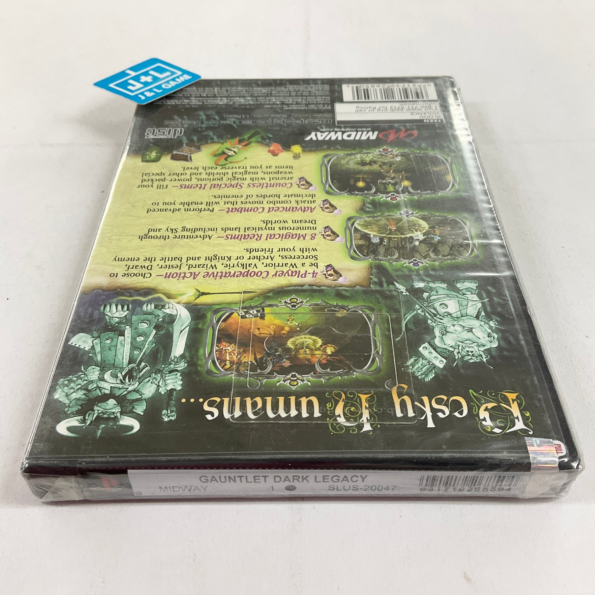 Gauntlet: Dark Legacy - (PS2) PlayStation 2 | J&L Game