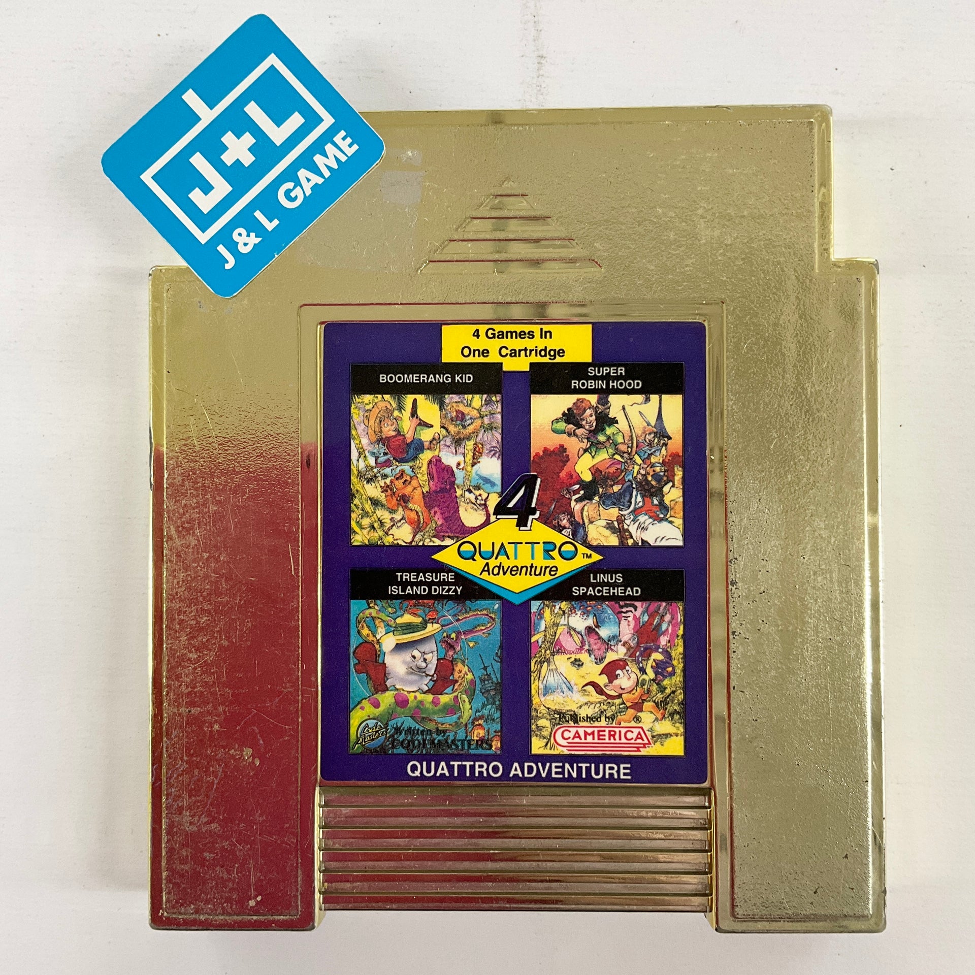 Quattro Adventure - (NES) Nintendo Entertainment System [Pre-Owned] | J ...