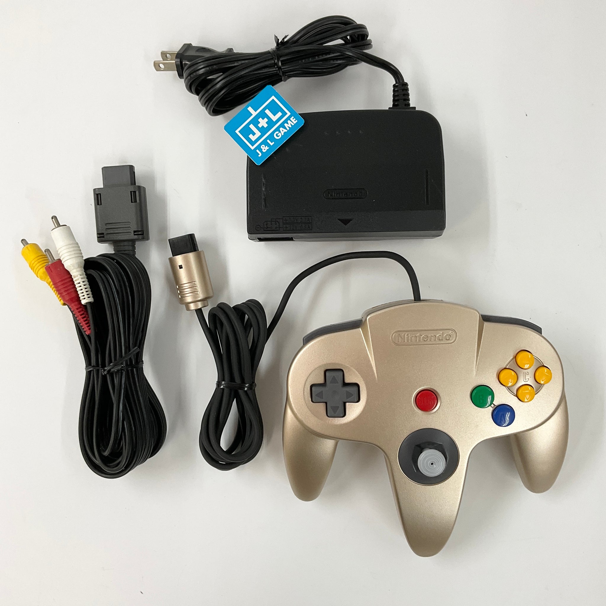 Nintendo 64 Hardware Console (Gold) - (N64) Nintendo 64 [Pre-Owned] – J ...