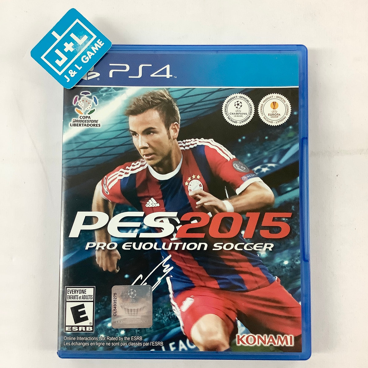Pro Evolution Soccer 2015 - (PS4) PlayStation 4 [Pre-Owned] | J&L Game