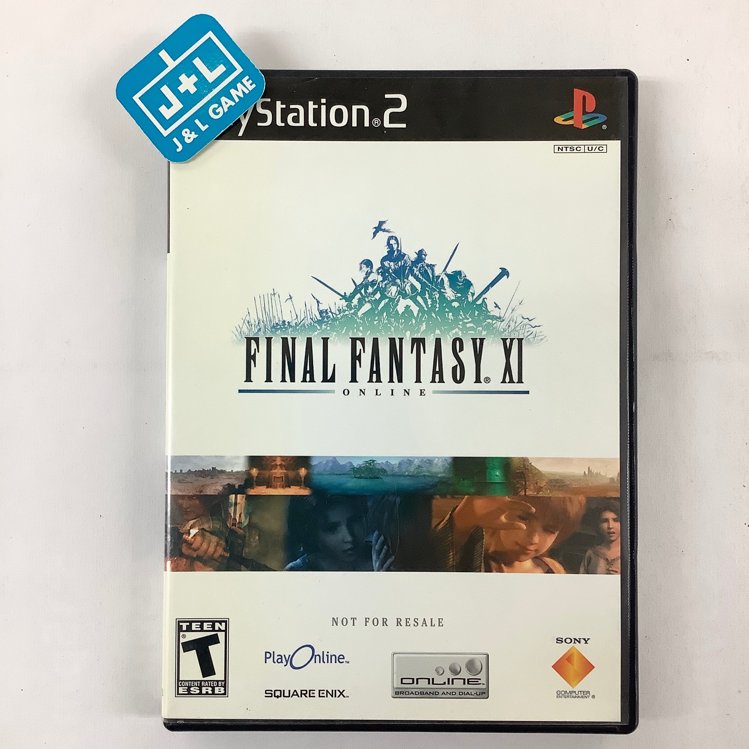 Final Fantasy XI - (PS2) PlayStation 2 [Pre-Owned] | J&L Game