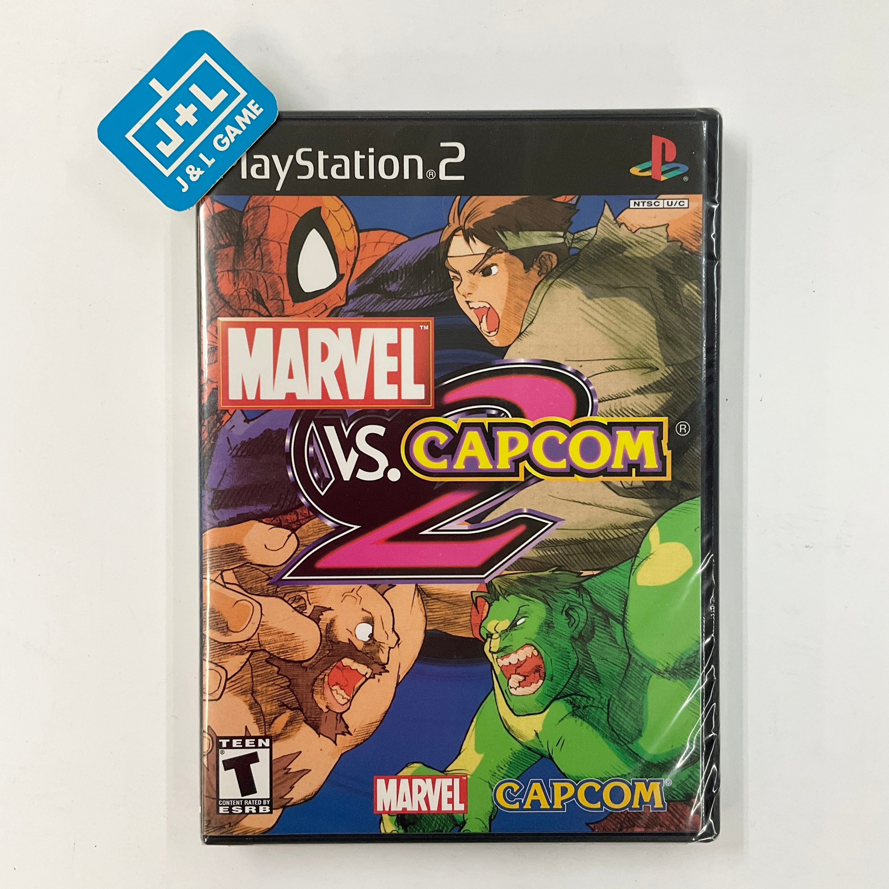 Marvel vs Capcom 2 - (PS2) PlayStation 2 | J&L Game