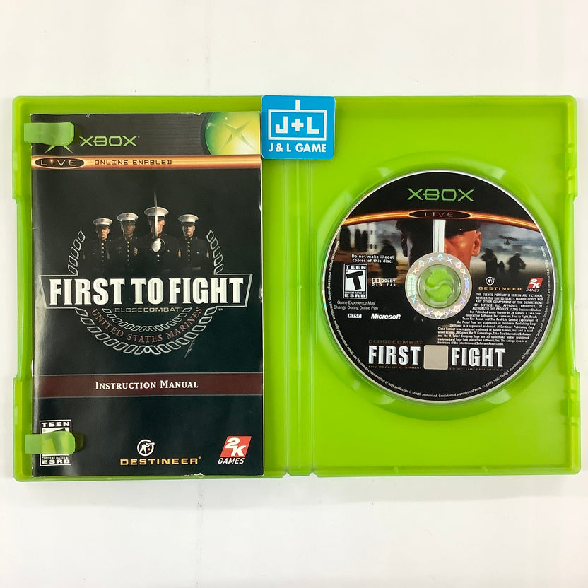 Close Combat: First to Fight - Xbox [Pre-Owned] | J&L Game