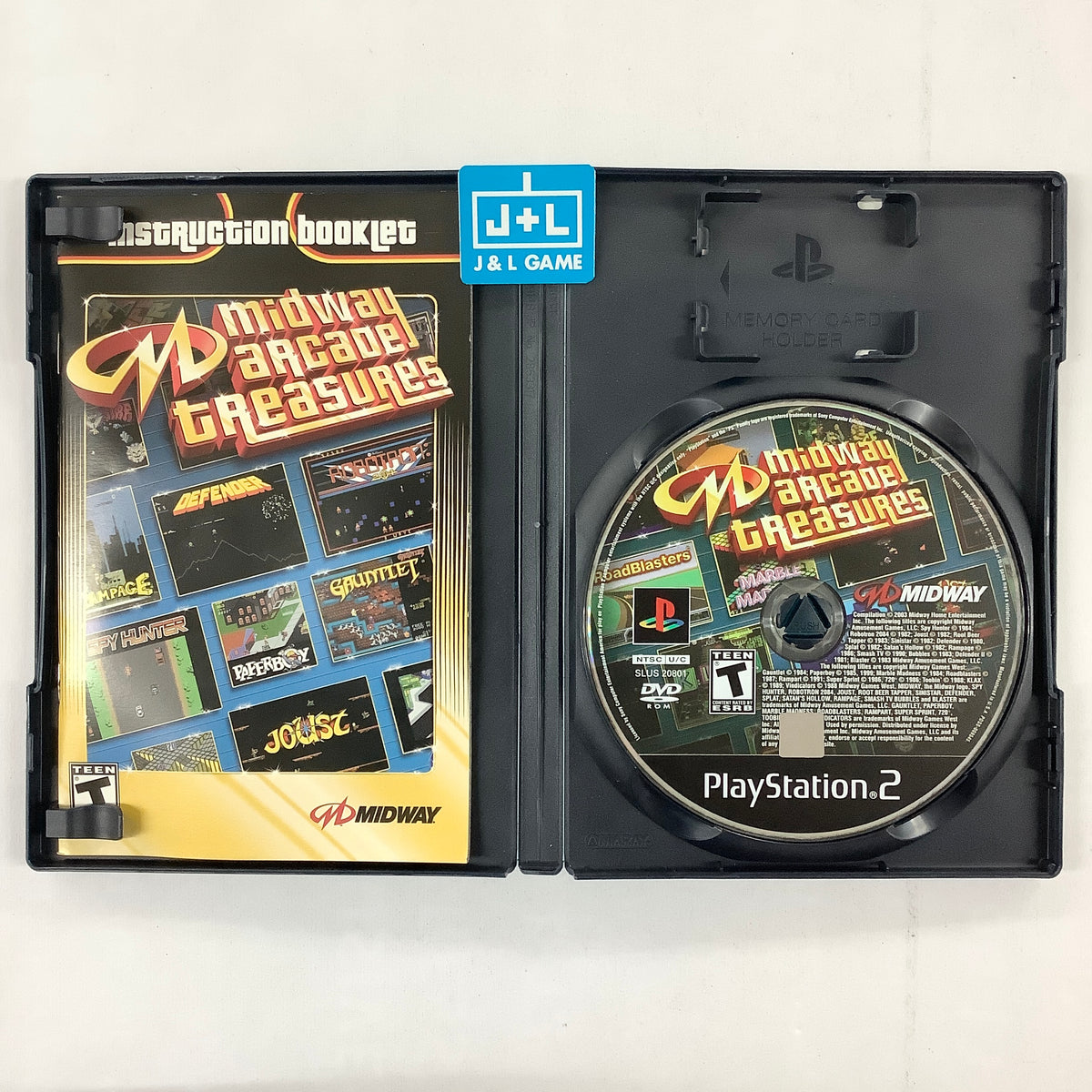 Midway Arcade Treasures - (PS2) PlayStation 2 [Pre-Owned] | J&L Game