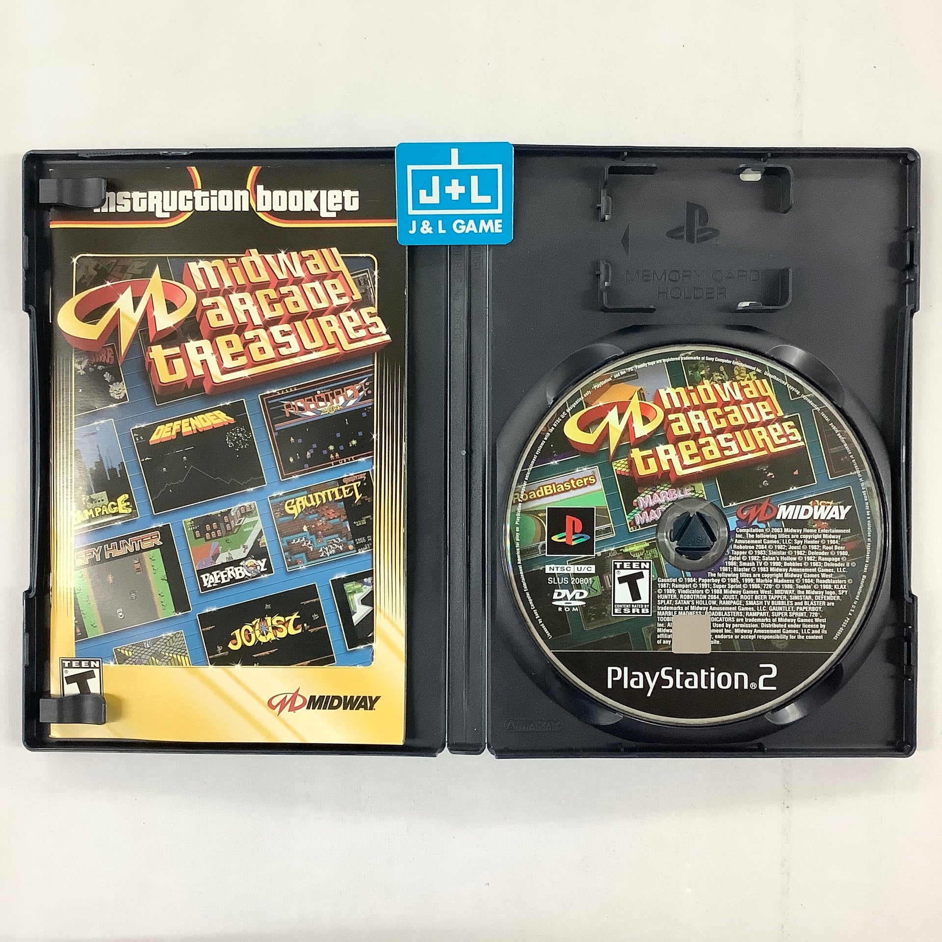 Midway Arcade Treasures - (PS2) PlayStation 2 [Pre-Owned] | J&L Game