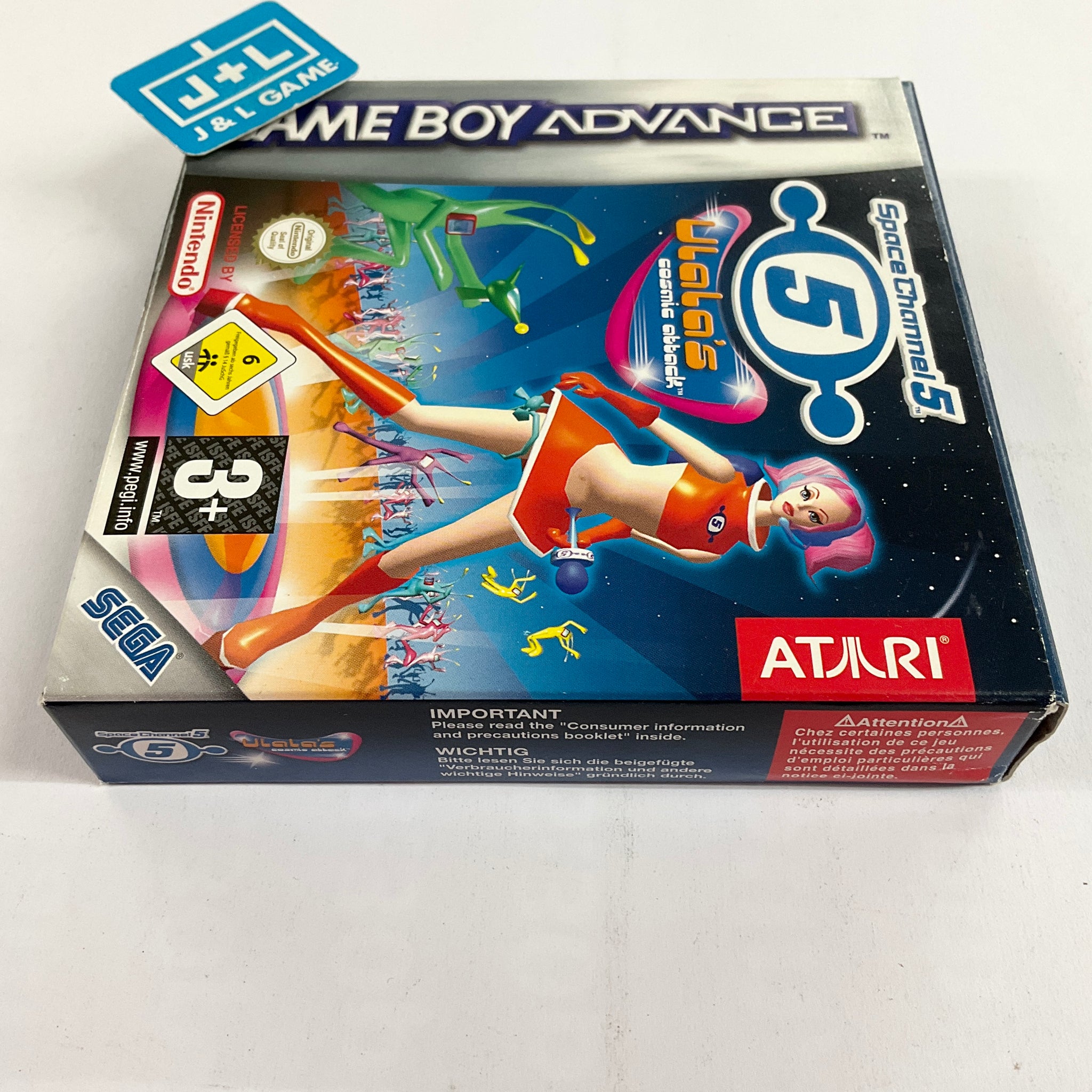 Space Channel 5: Ulala's Cosmic Attack - (GBA) Game Boy Advance [Pre-O ...