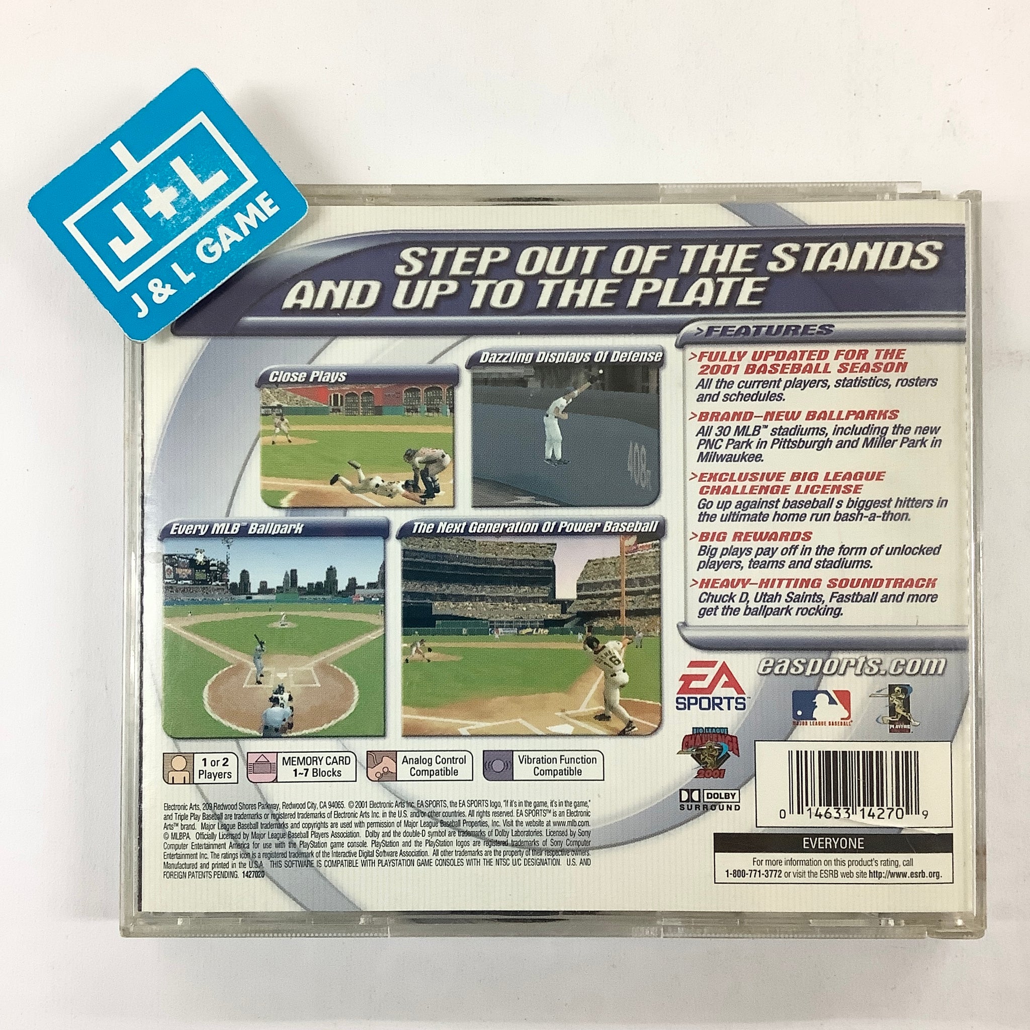 Triple Play Baseball - (PS1) PlayStation 1 [Pre-Owned] – J&L Video ...