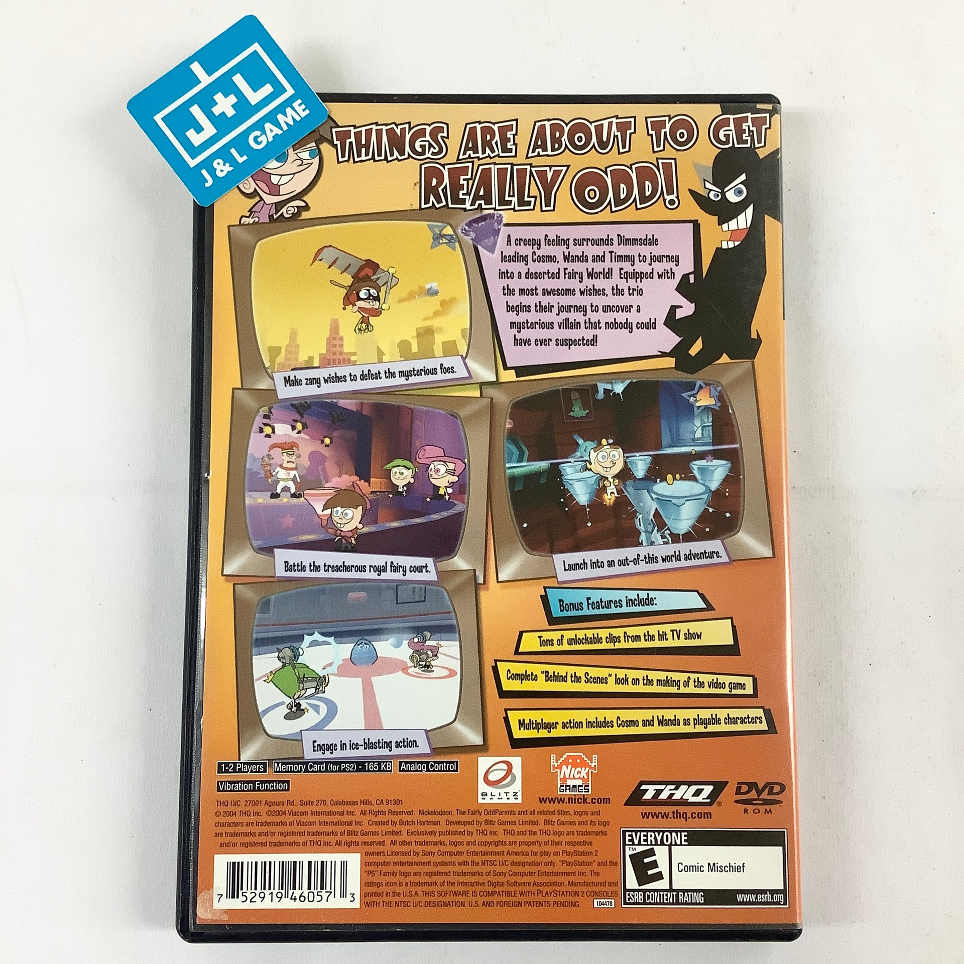 The Fairly OddParents! Shadow Showdown - (PS2) PlayStation 2 [Pre-Owne ...