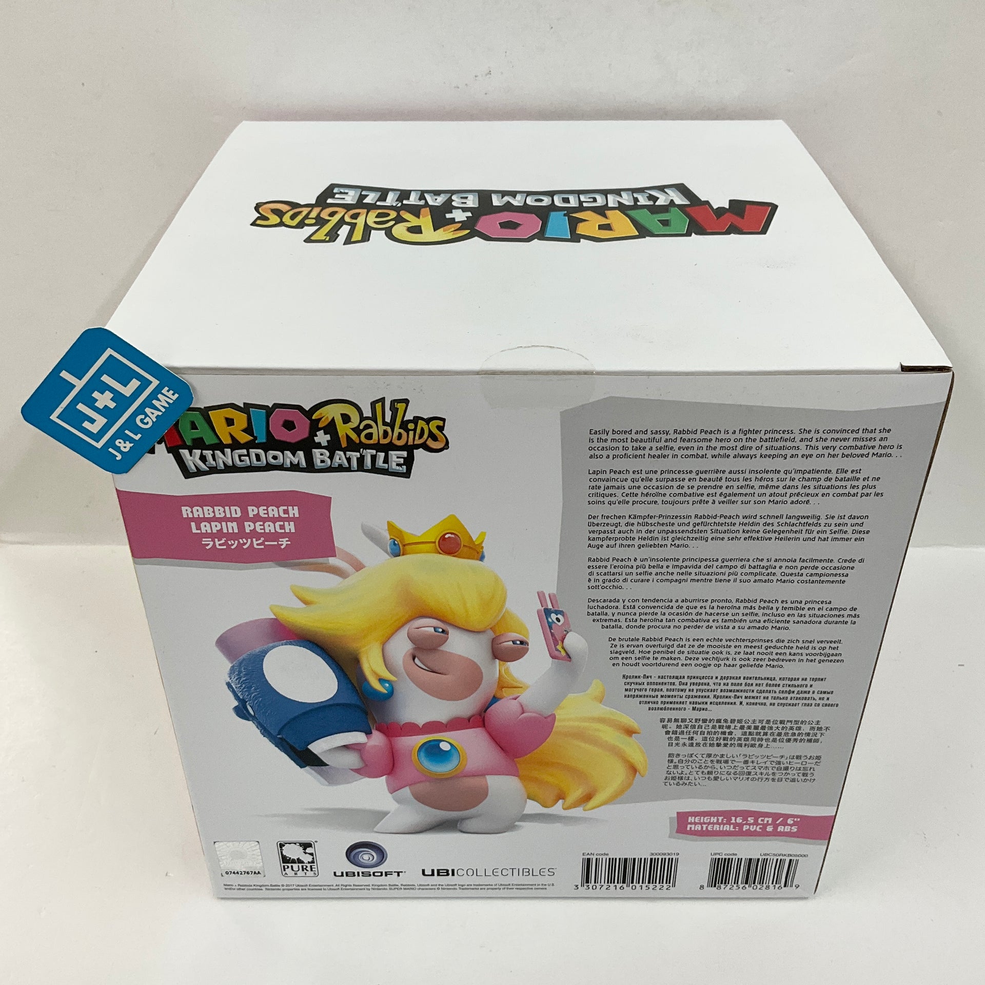 Mario + Rabbids Kingdom Battle Rabbid Peach 6" Figure | J&L Game