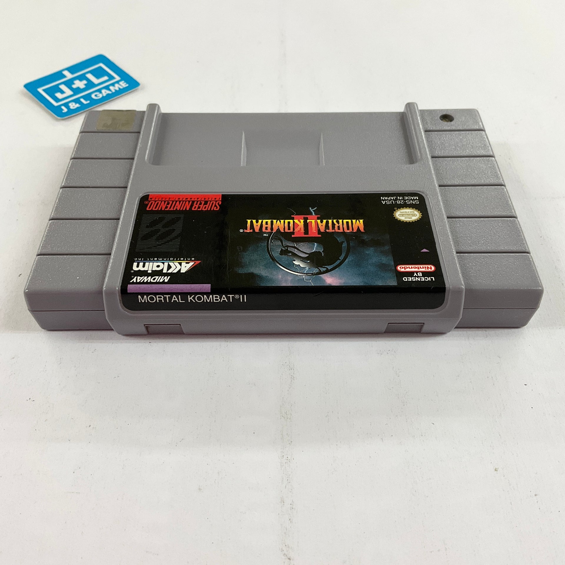 Mortal Kombat II - (SNES) Super Nintendo [Pre-Owned] | J&L Game