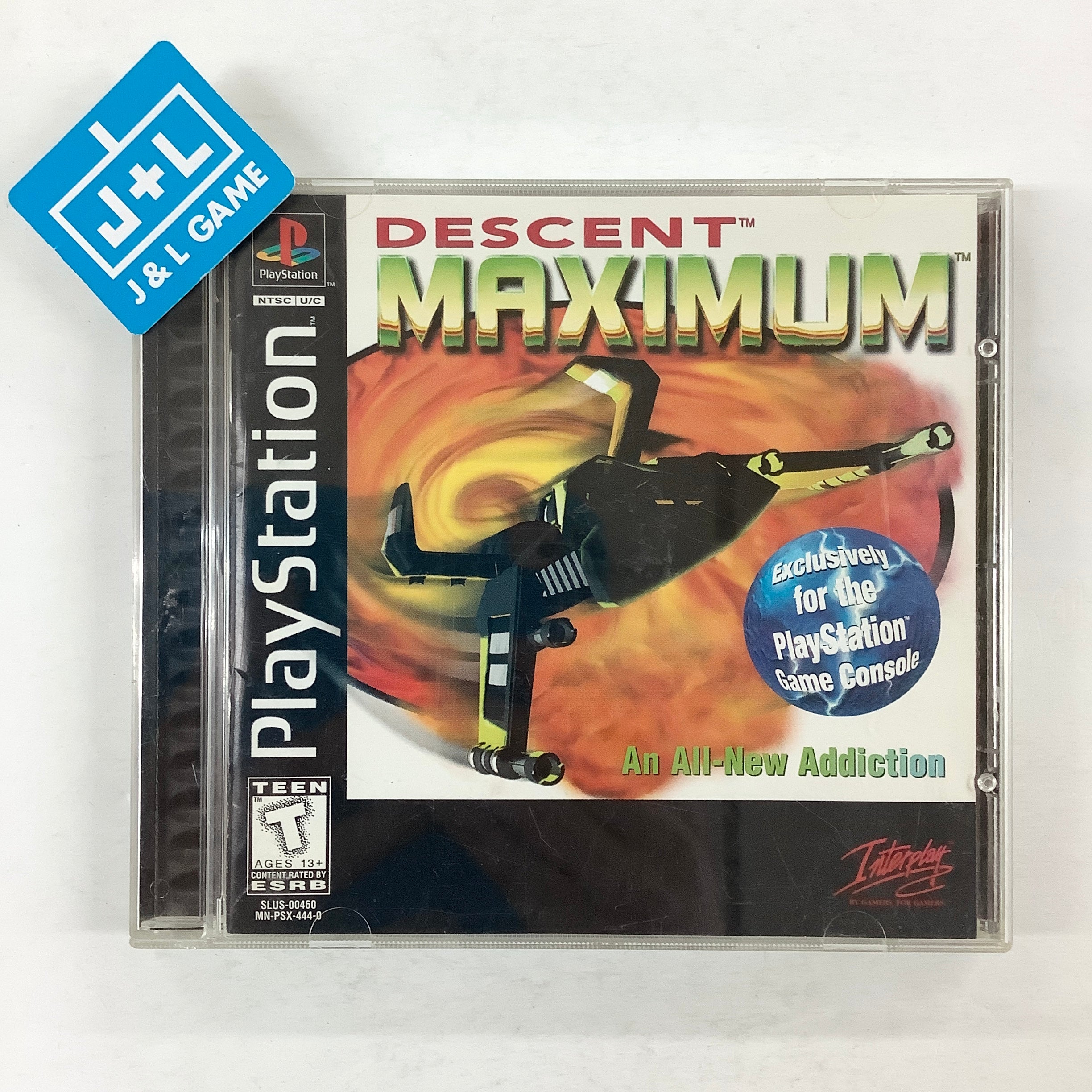 Descent Maximum - (PS1) PlayStation 1 [Pre-Owned] | J&L Game