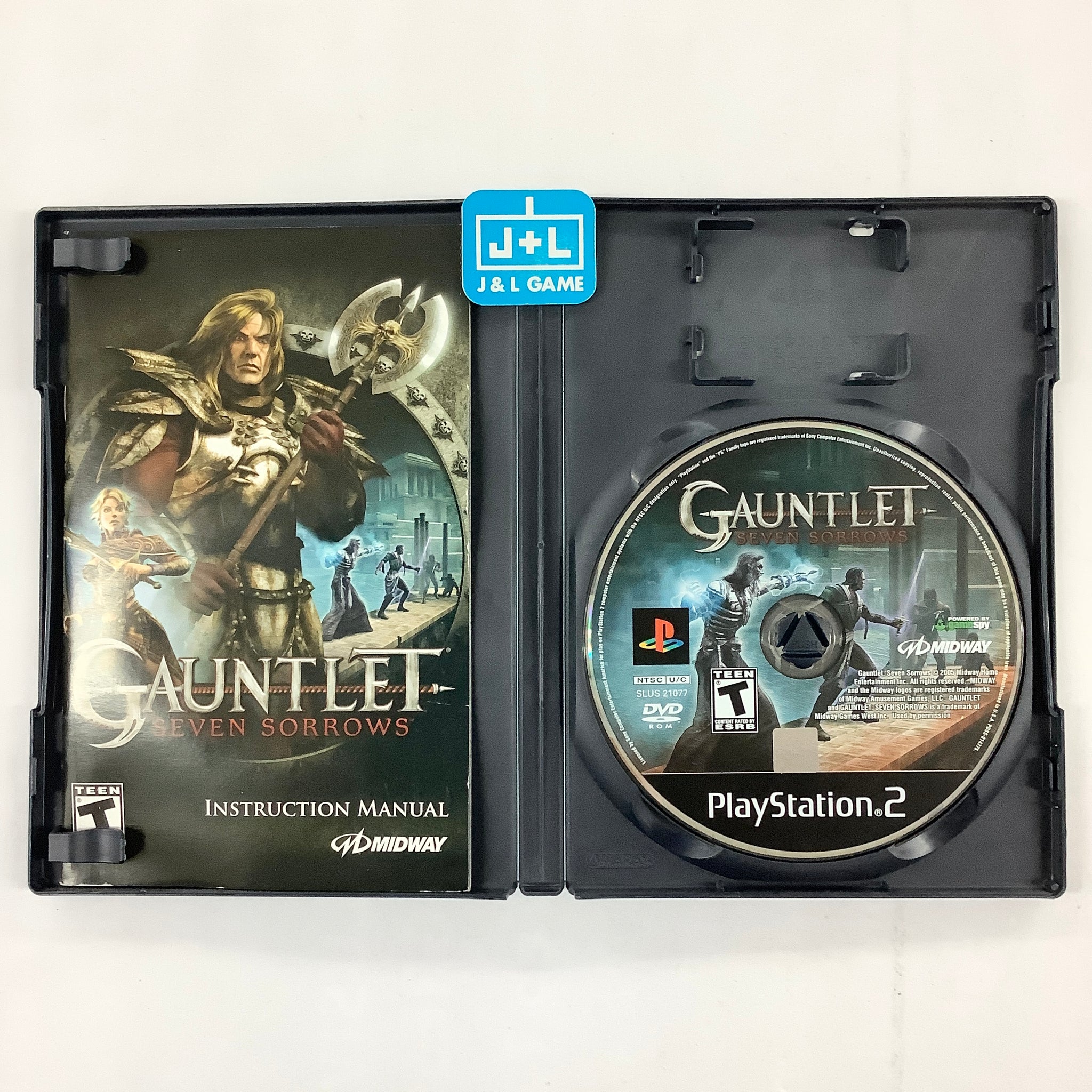 Gauntlet: Seven Sorrows - (PS2) PlayStation 2 [Pre-Owned] – J&L Video ...