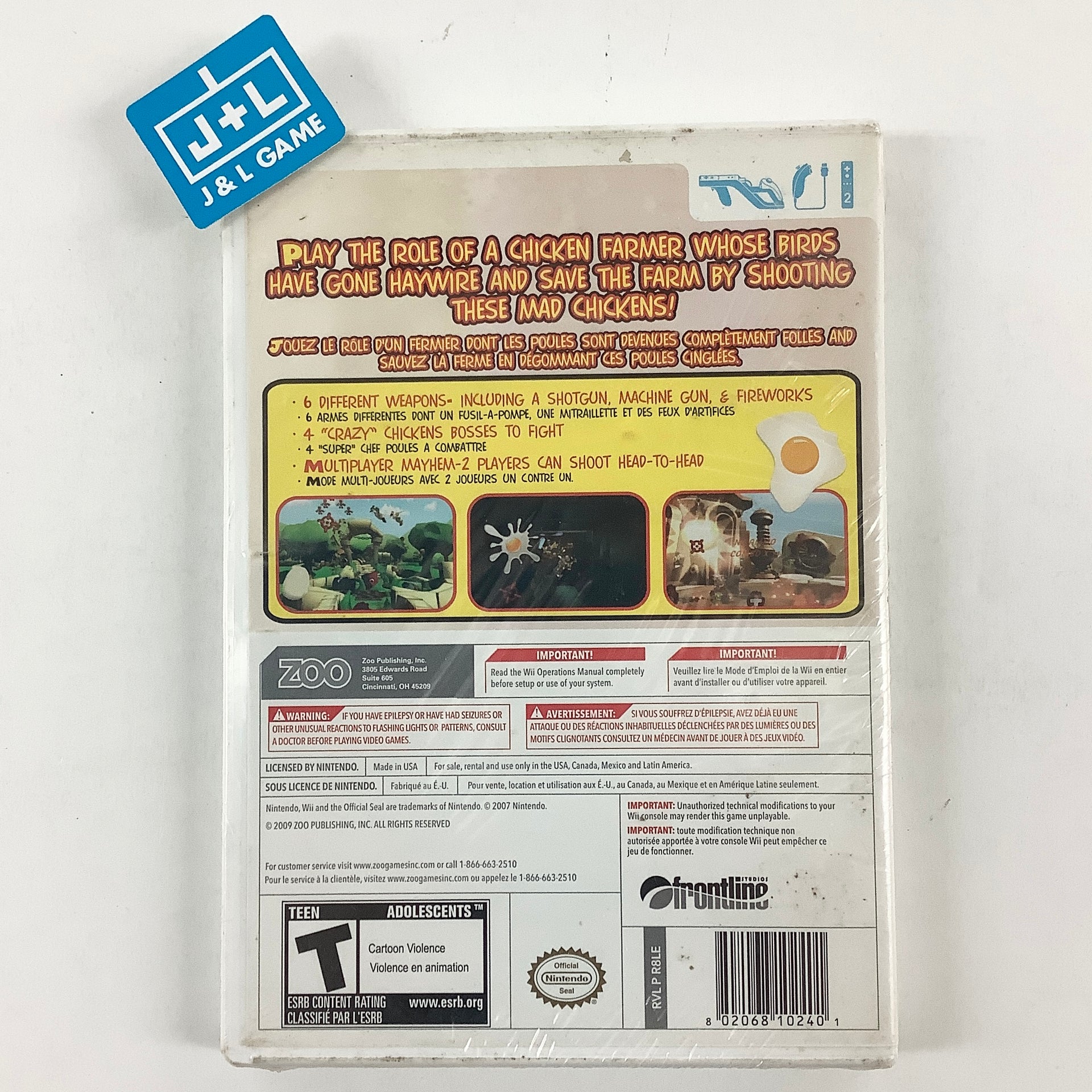 Chicken Blaster - Nintendo Wii | J&L Game