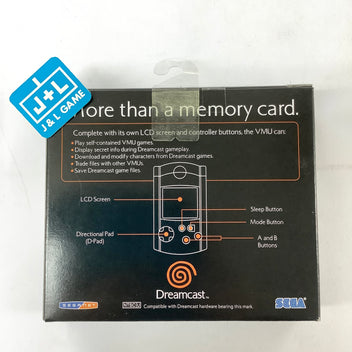 Sega Dreamcast Visual Memory Unit VMU (Blue) - (DC) Sega Dreamcast | J&L Game