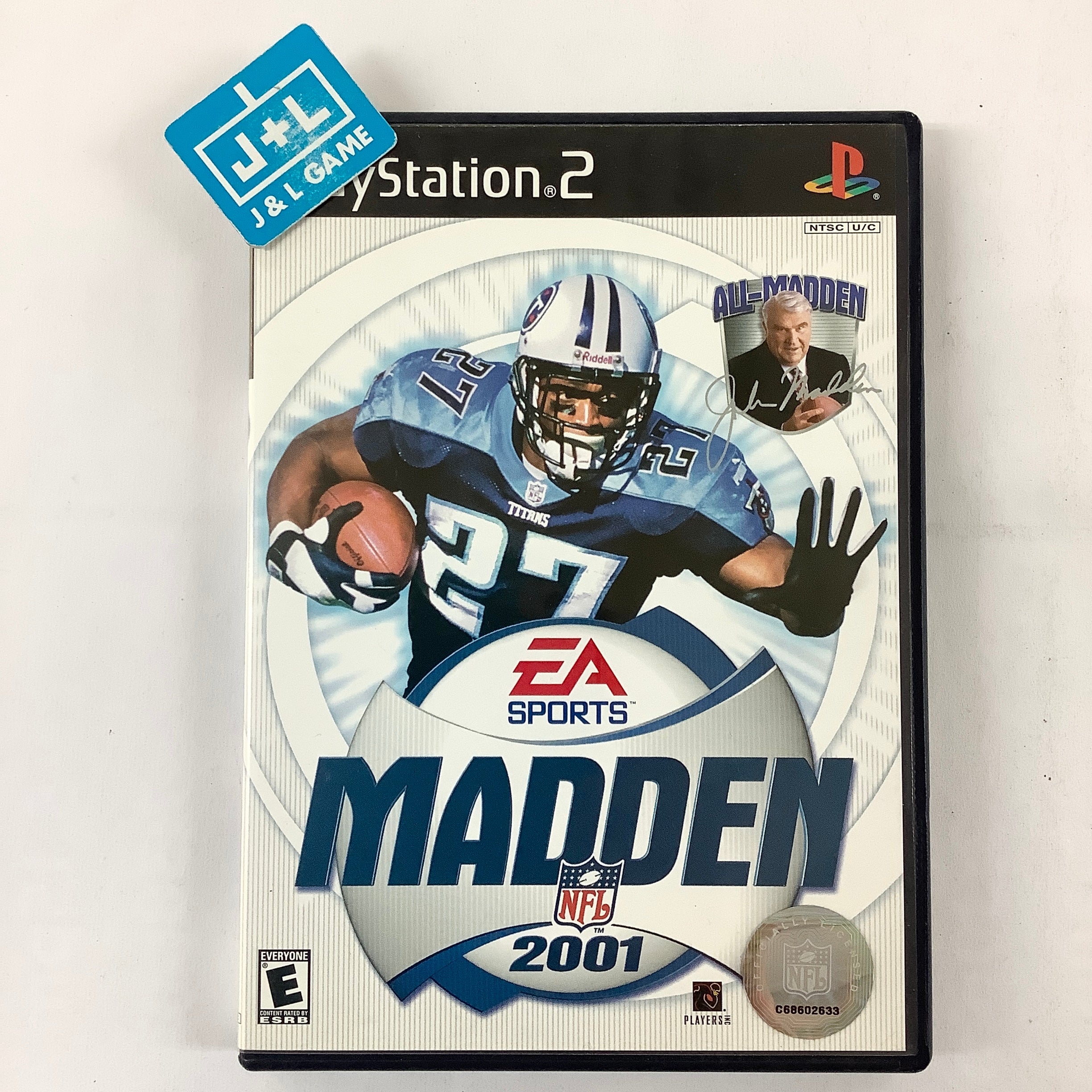 Madden NFL 2001 - (PS2) PlayStation 2 [Pre-Owned] | J&L Game
