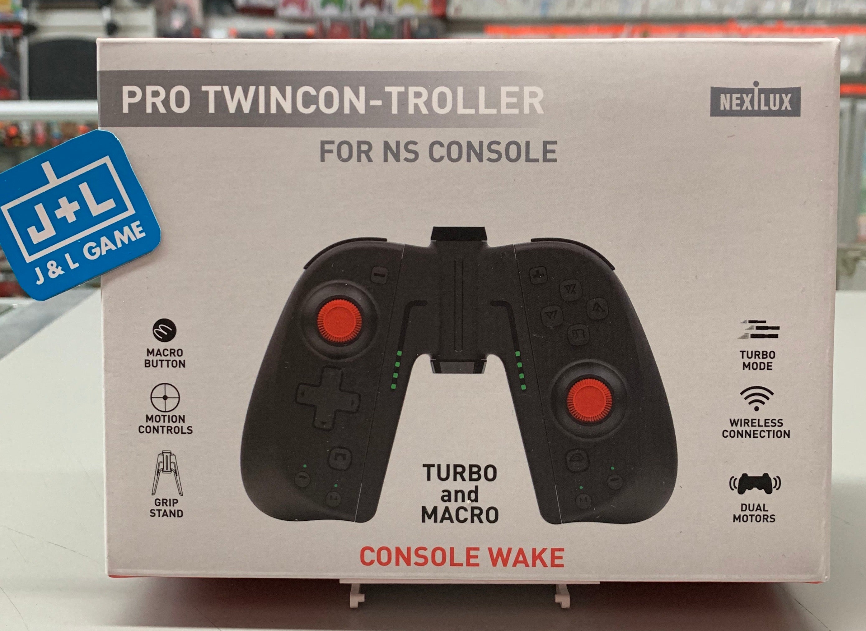 NEXiLUX Pro Twincon-Troller (Black) - (NSW) Nintendo Switch | J&L Game