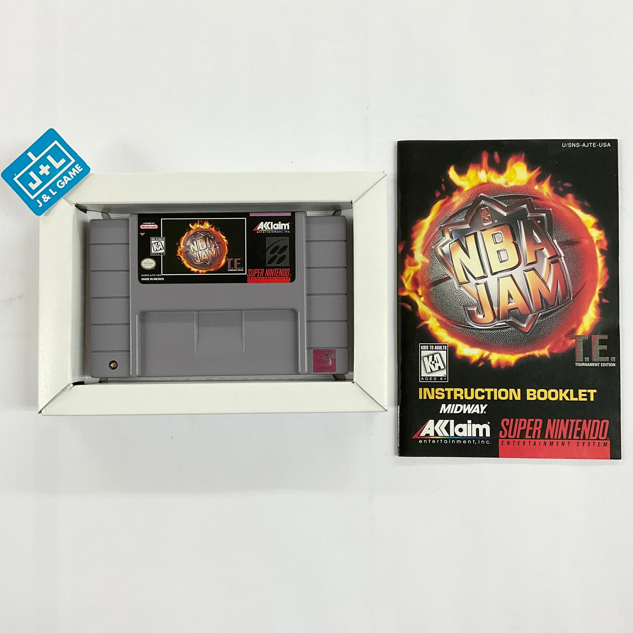 NBA Jam: Tournament Edition - (SNES) Super Nintendo [Pre-Owned] – J&L ...