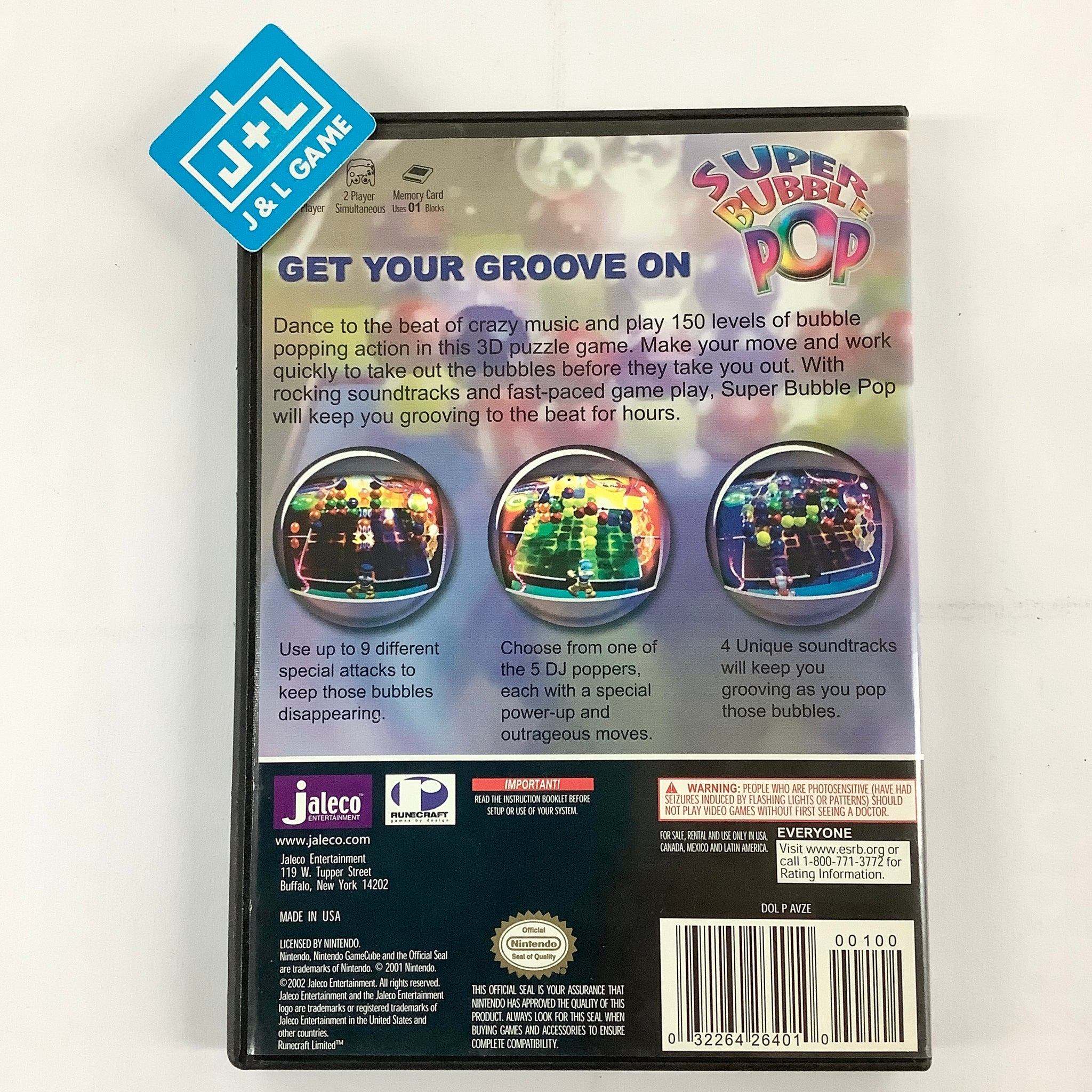 Super Bubble Pop - (GC) GameCube [Pre-Owned] – J&L Video Games New York City