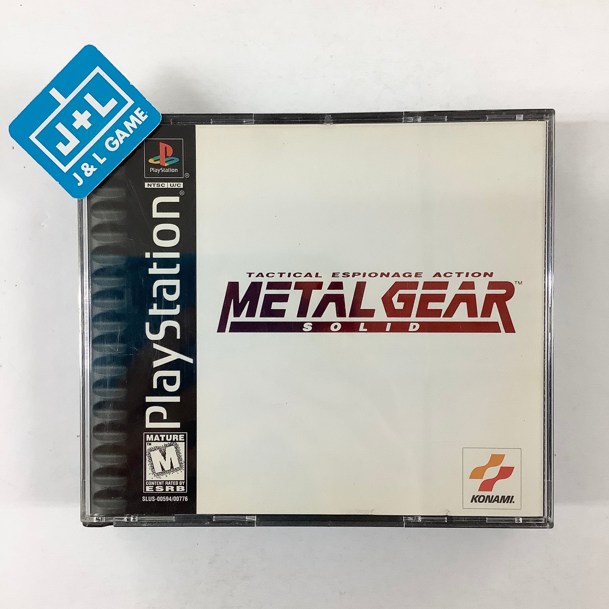 Metal Gear Solid - (PS1) PlayStation 1 [Pre-Owned] – J&L Video Games ...