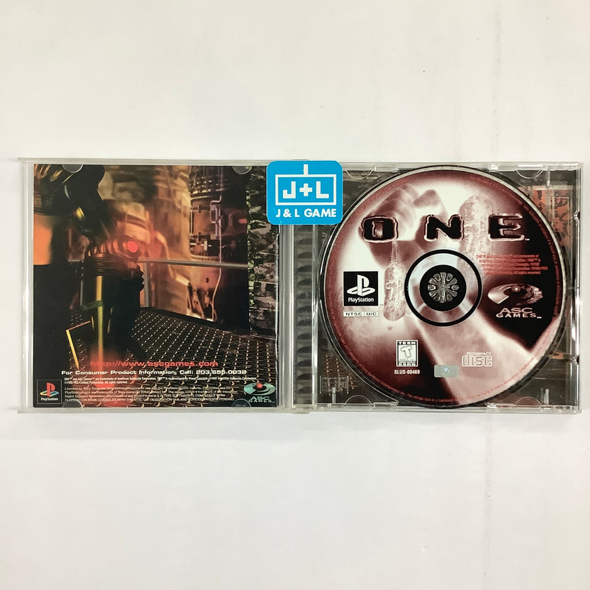 One - (PS1) PlayStation [Pre-Owned] | J&L Game