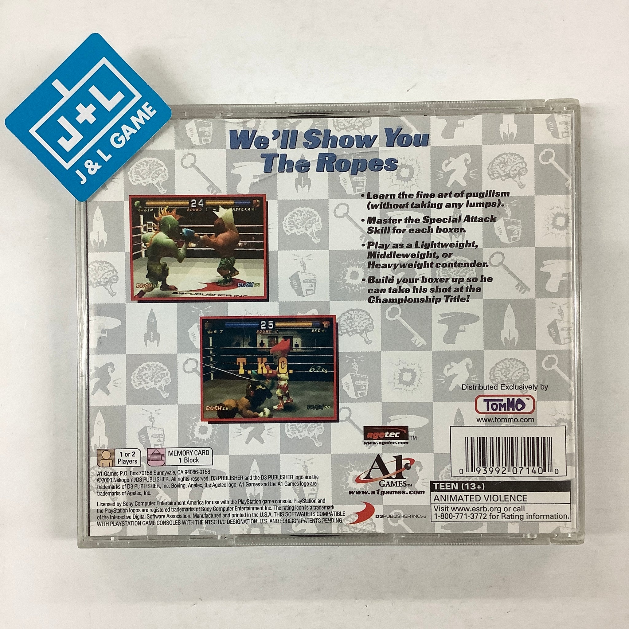 Boxing - (PS1) PlayStation 1 [Pre-Owned] – J&L Video Games New York City