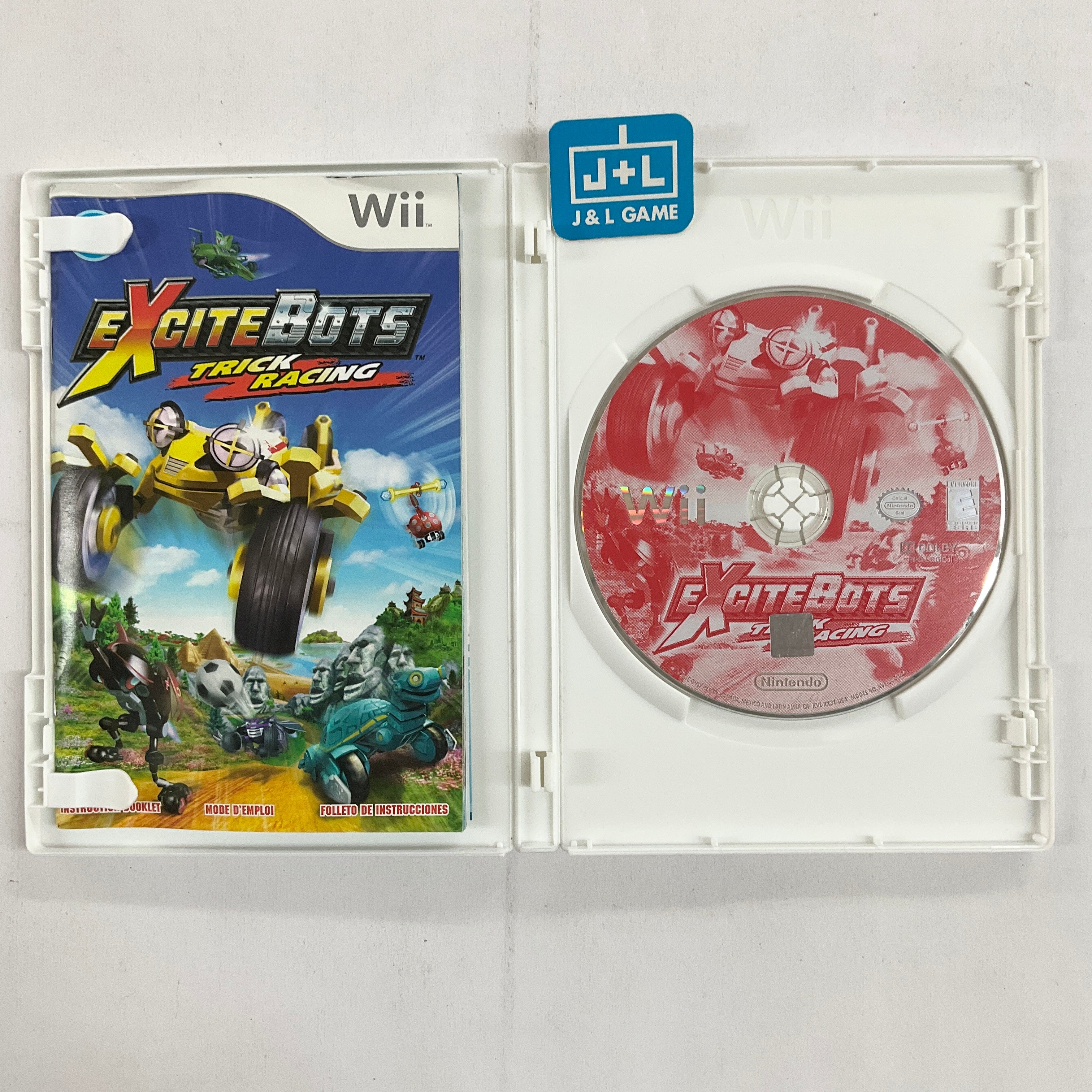 Excitebots: Trick Racing - Nintendo Wii [Pre-Owned] | J&L Game