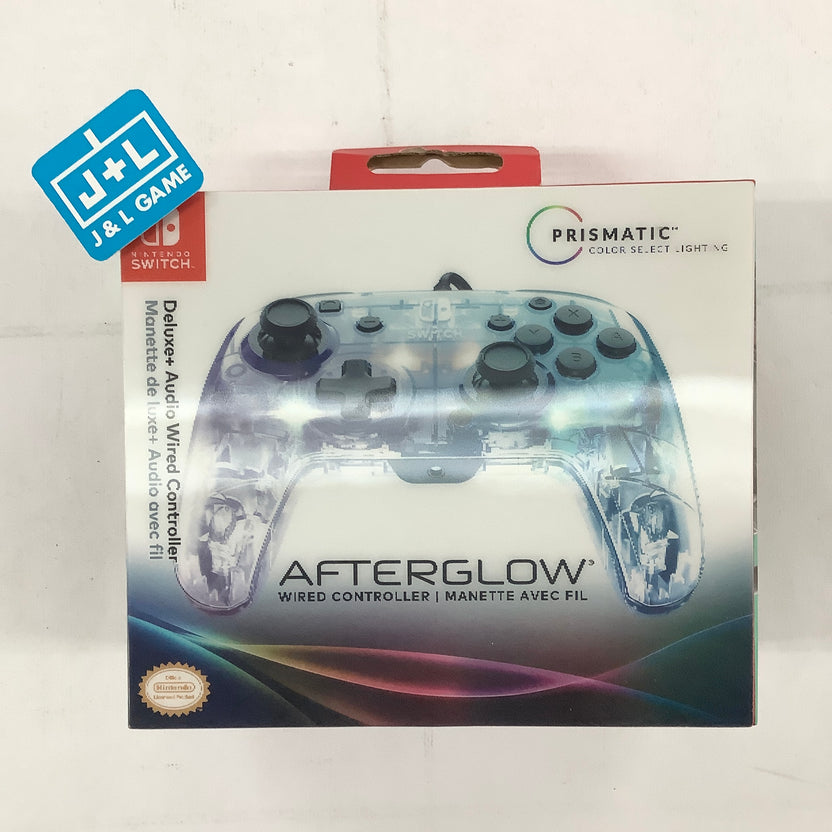 Afterglow Deluxe+ LED Wired Gaming Controller - (NSW) Nintendo Switch ...