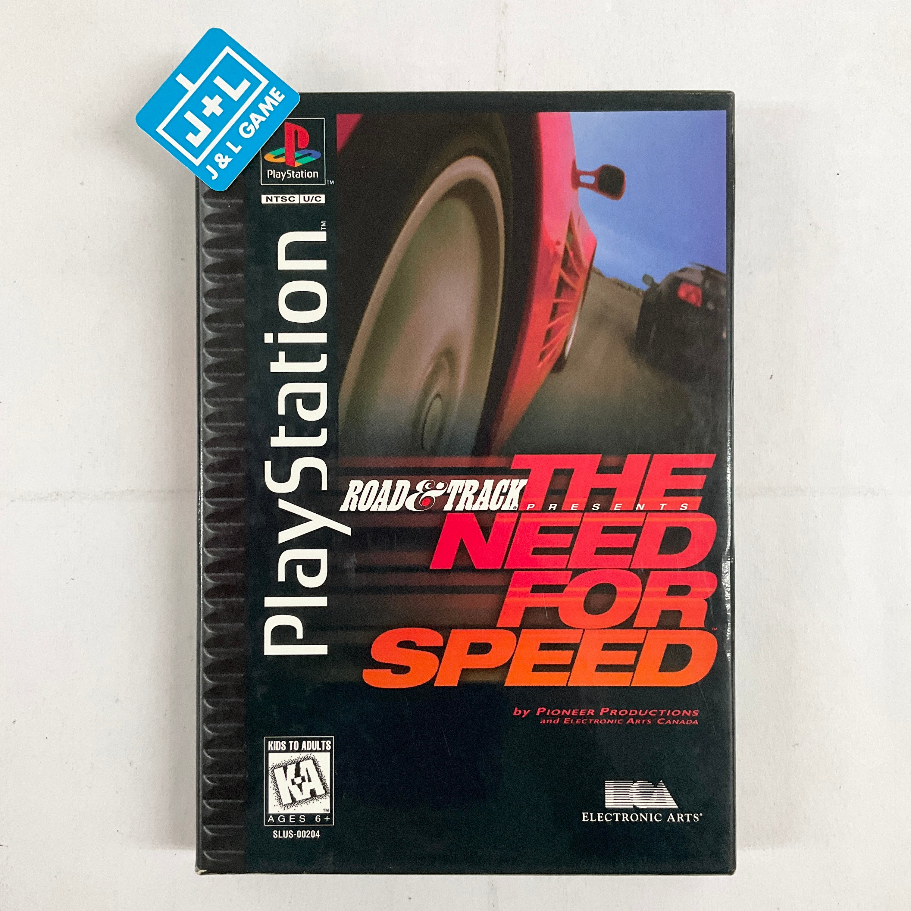 Road and Track Presents: The Need For Speed (Long Box) - (PS1) PlaySta ...