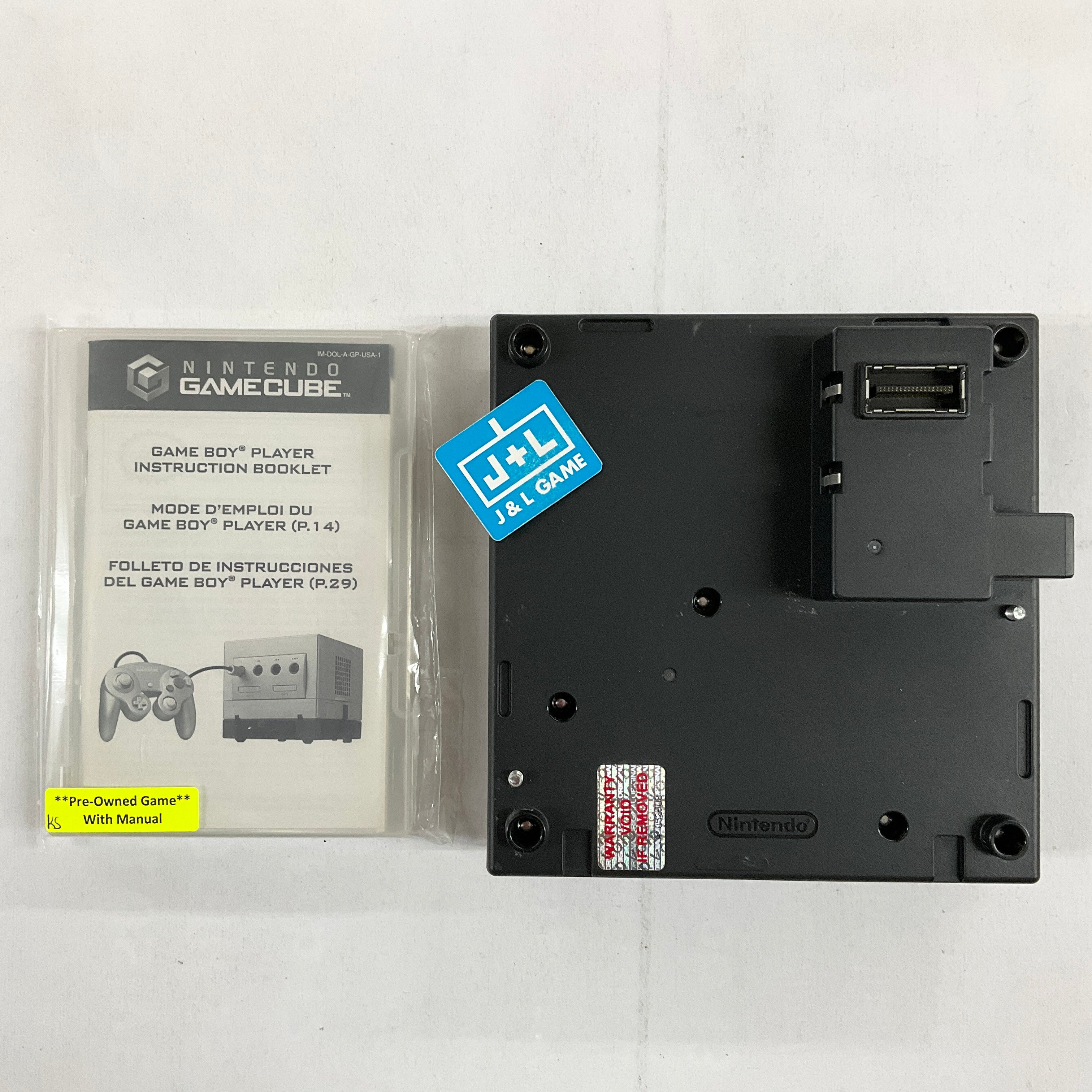 Nintendo Game Boy Player (Black) - (GC) GameCube [Pre-Owned] | J&L Game