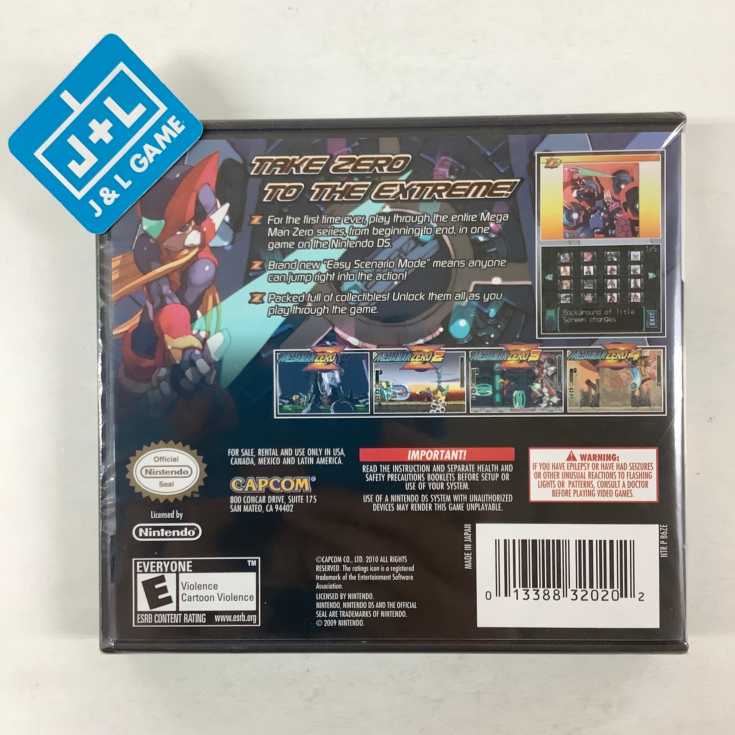 Mega Man Zero Collection - (NDS) Nintendo DS | J&L Game
