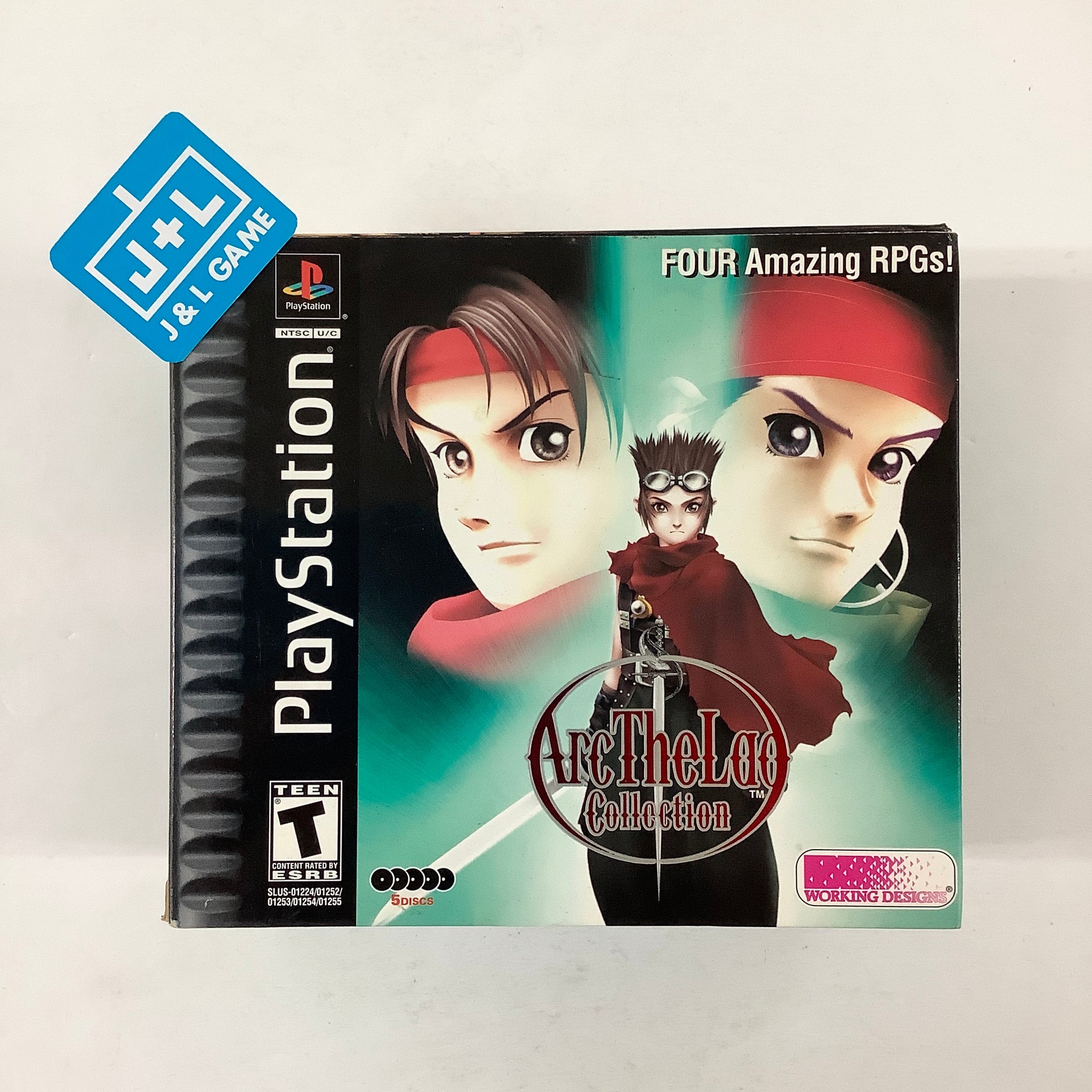 Arc the Lad Collection - (PS1) PlayStation 1 | J&L Game
