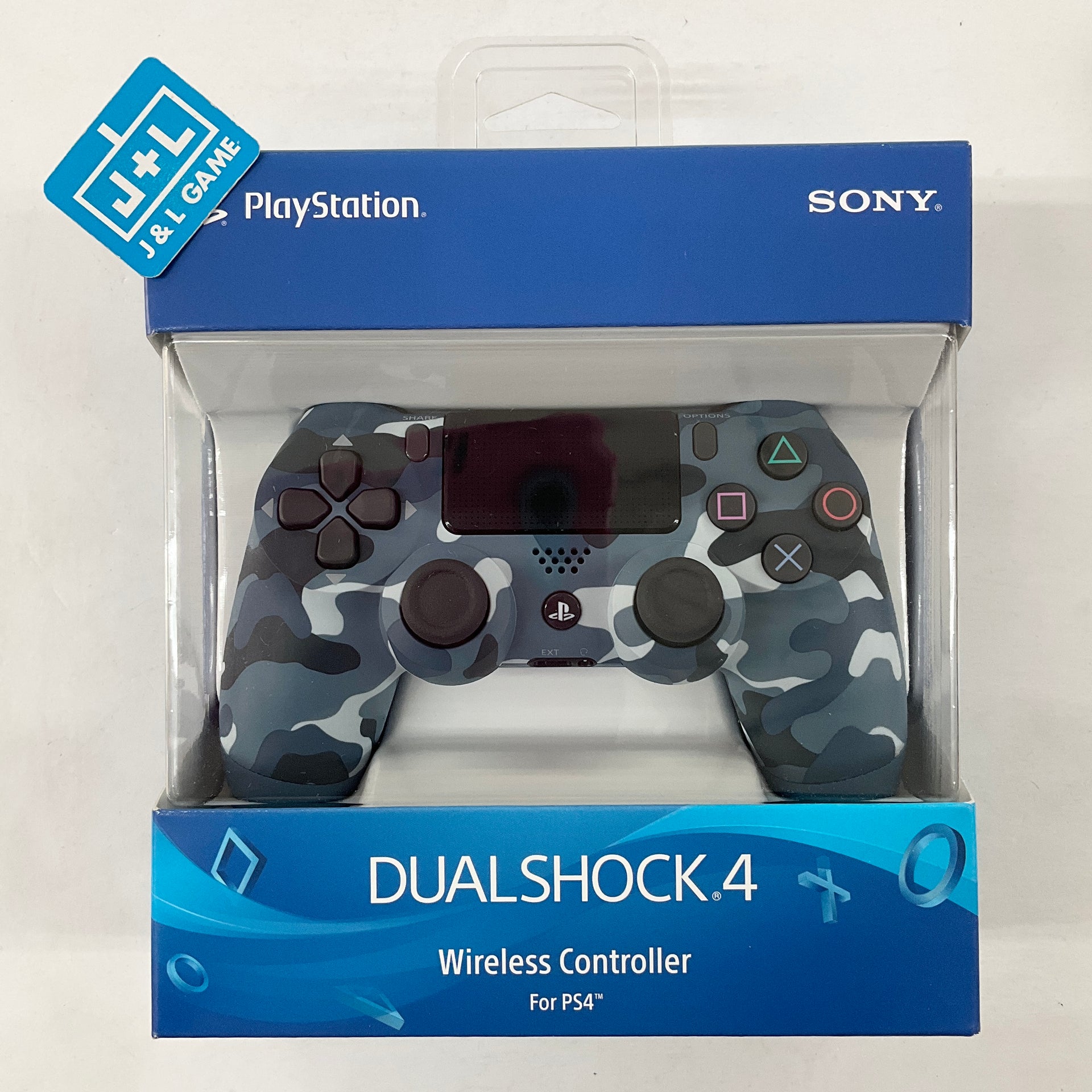 SONY DualShock 4 Wireless Controller (Blue Camouflage) - (PS4) PlaySta ...