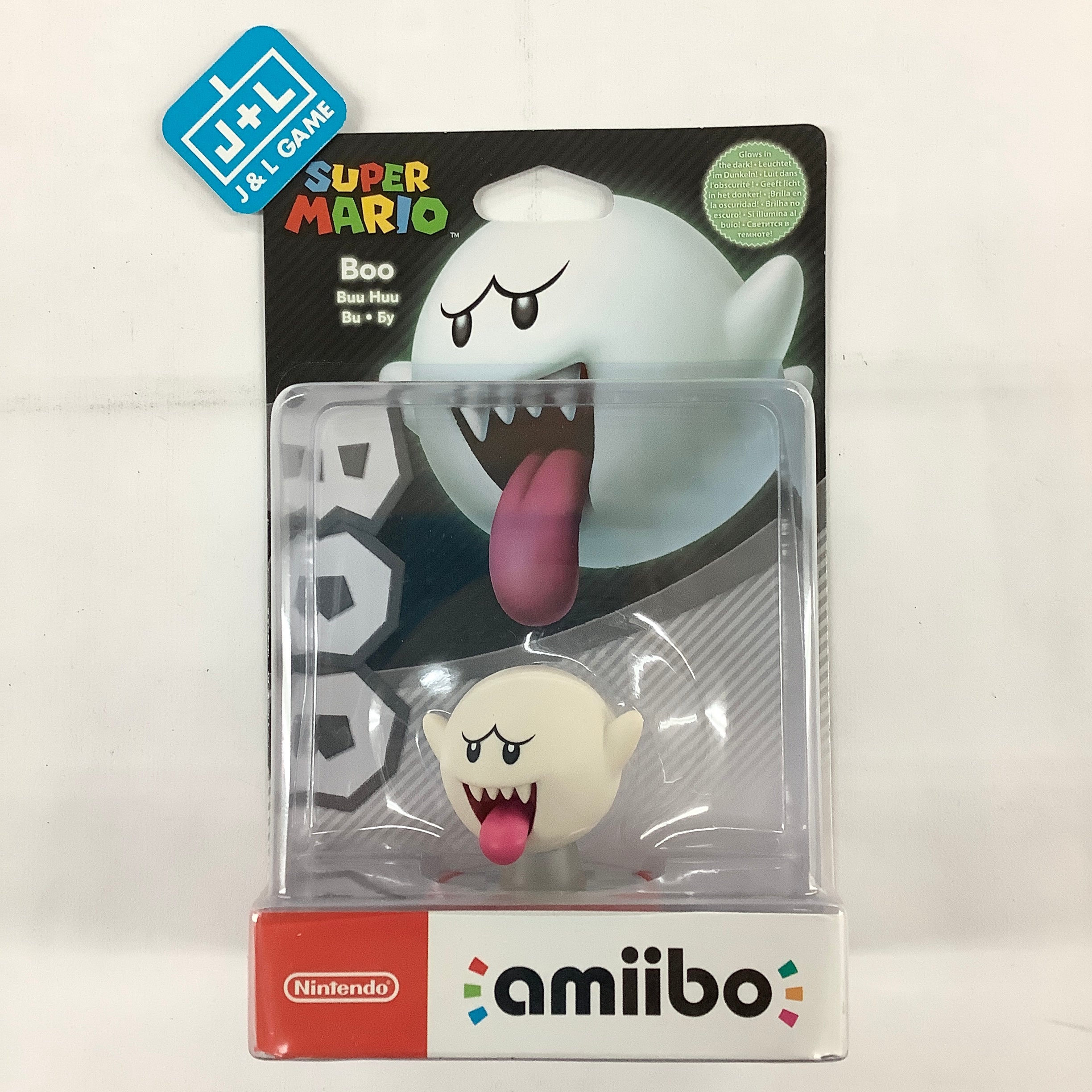 Boo (Super Mario series) - Nintendo 3DS Amiibo (European Import) | J&L Game
