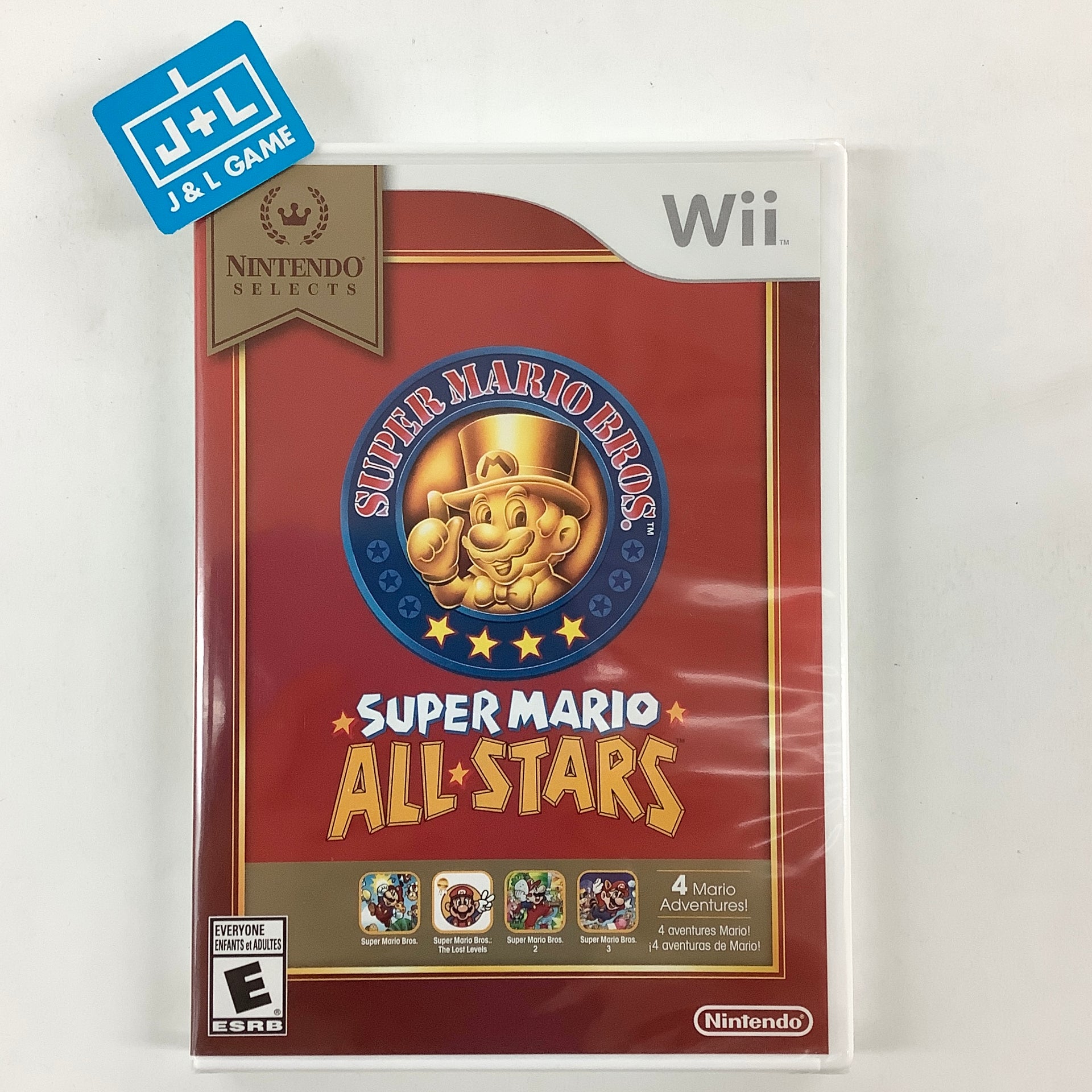 Super Mario All-Stars (Nintendo Selects) - Nintendo Wii | J&L Game