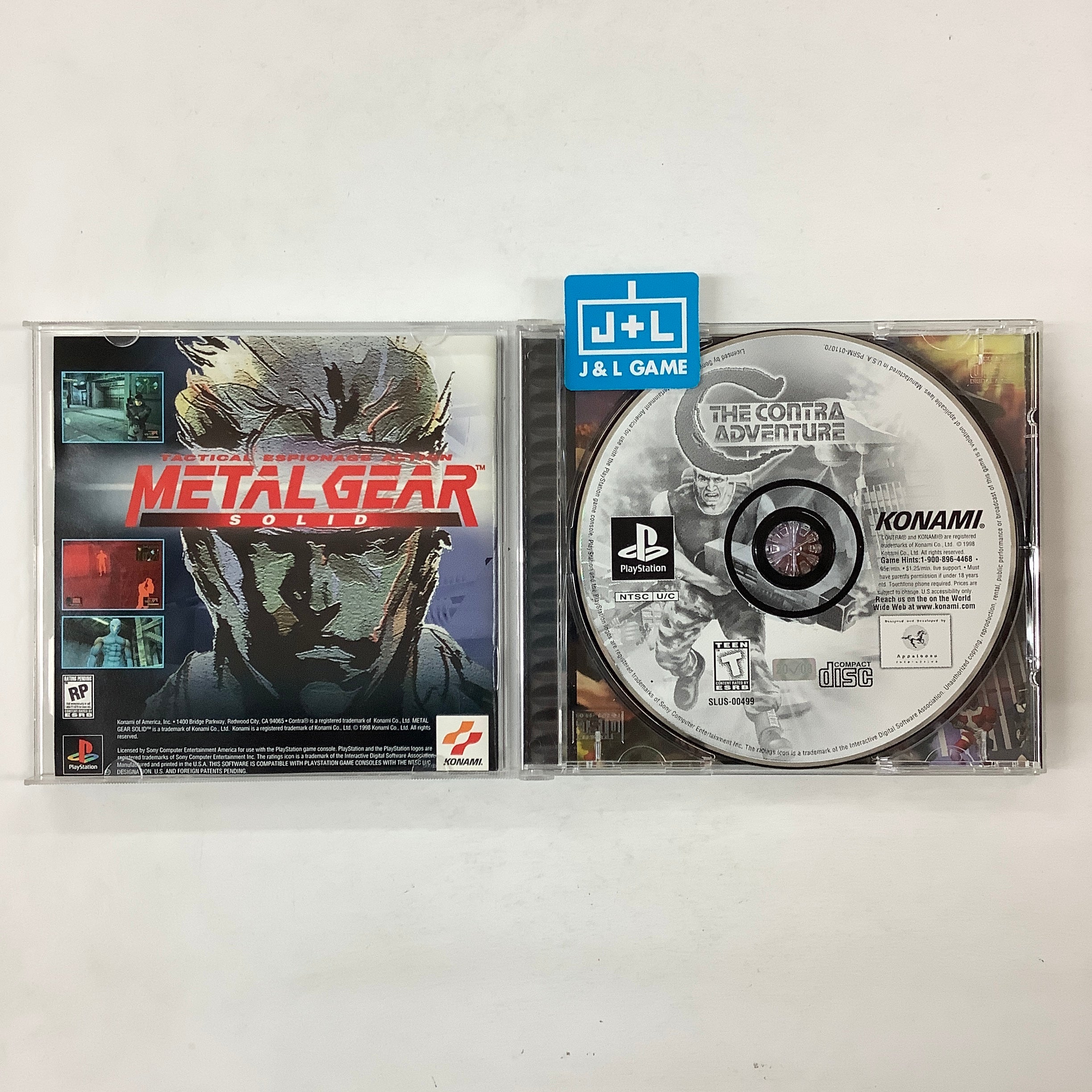 C: The Contra Adventure - (PS1) PlayStation 1 [Pre-Owned] | J&L Game