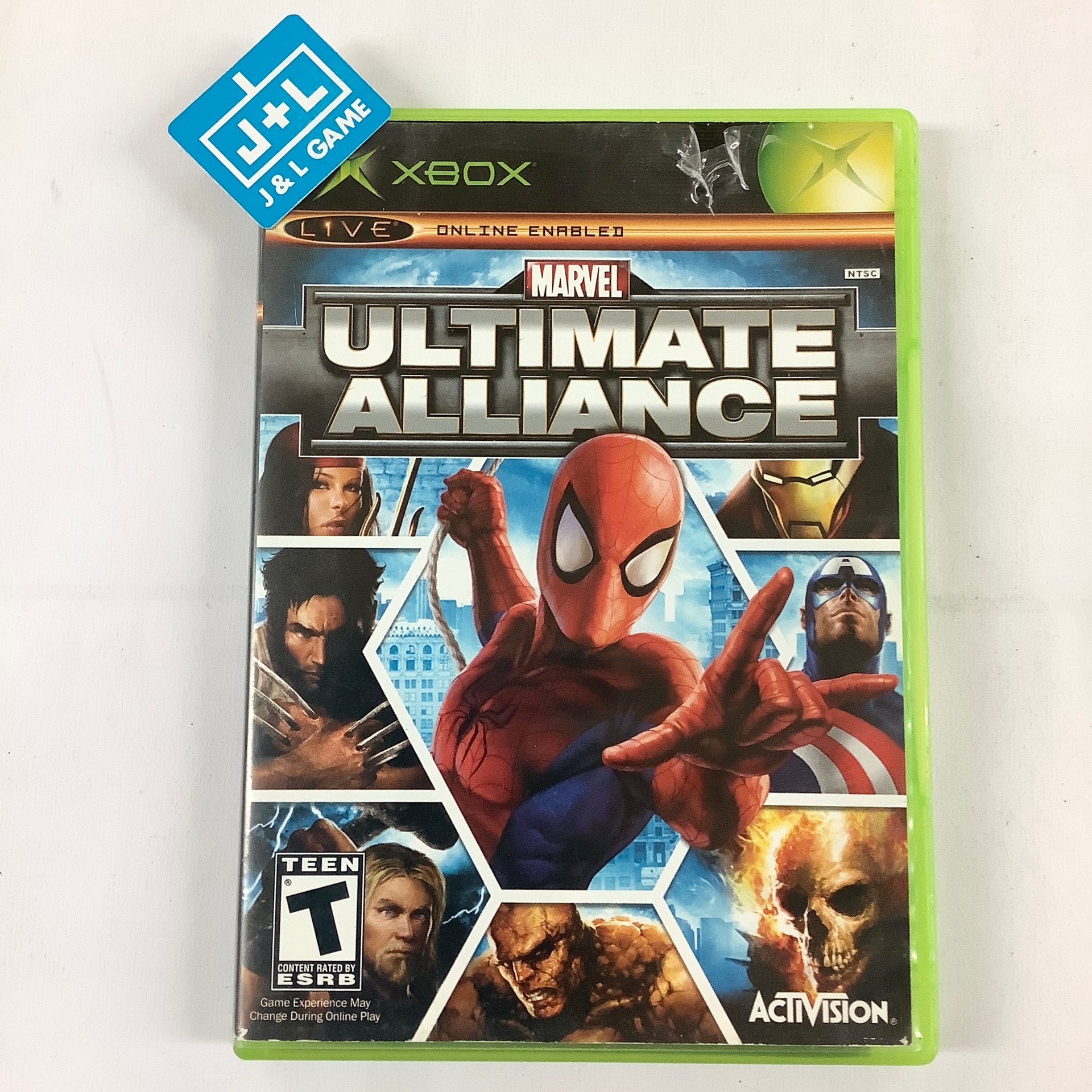 Marvel: Ultimate Alliance - (XB) Xbox [Pre-Owned] | J&L Game