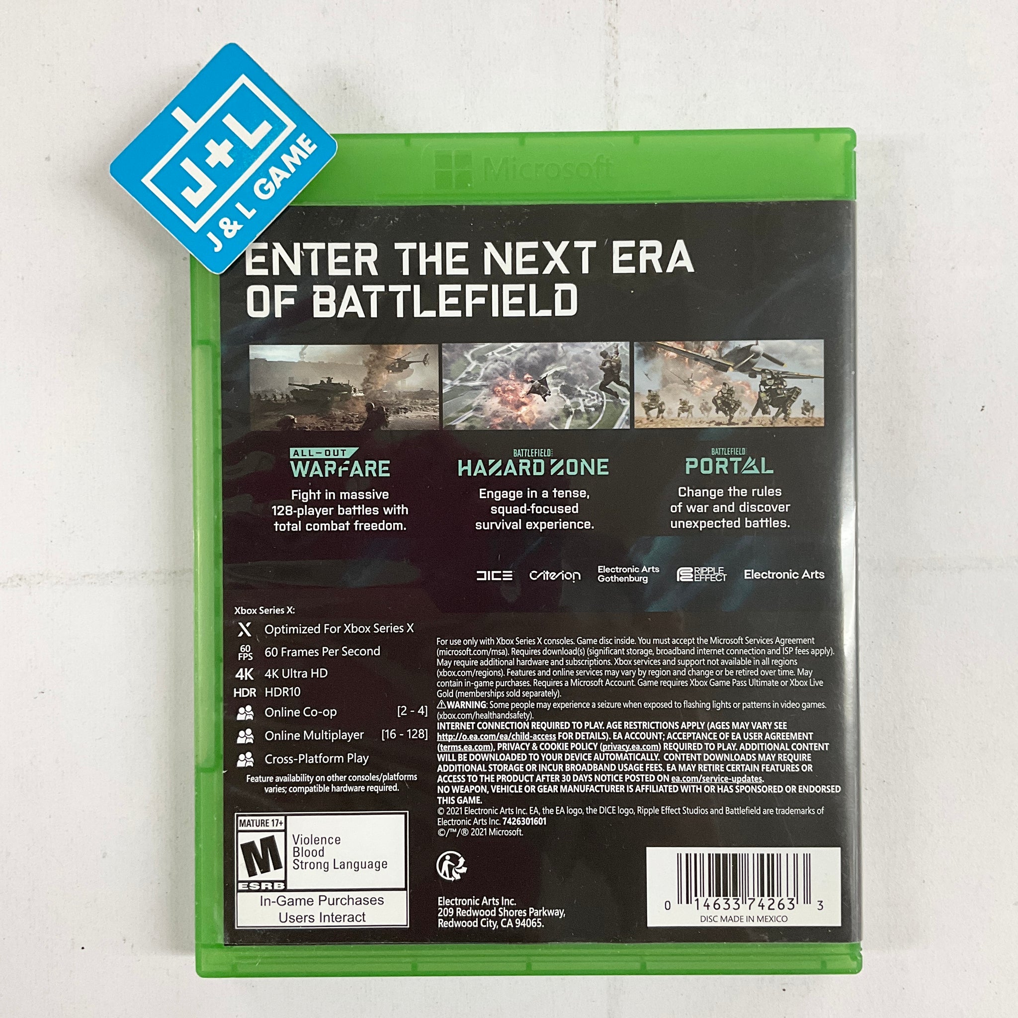Battlefield 2042 - (XSX) Xbox Series X [Pre-Owned] – J&L Video Games New York City