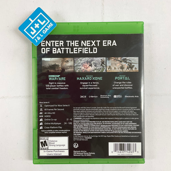 Battlefield 2042 - (XSX) Xbox Series X [Pre-Owned] – J&L Video Games New York City
