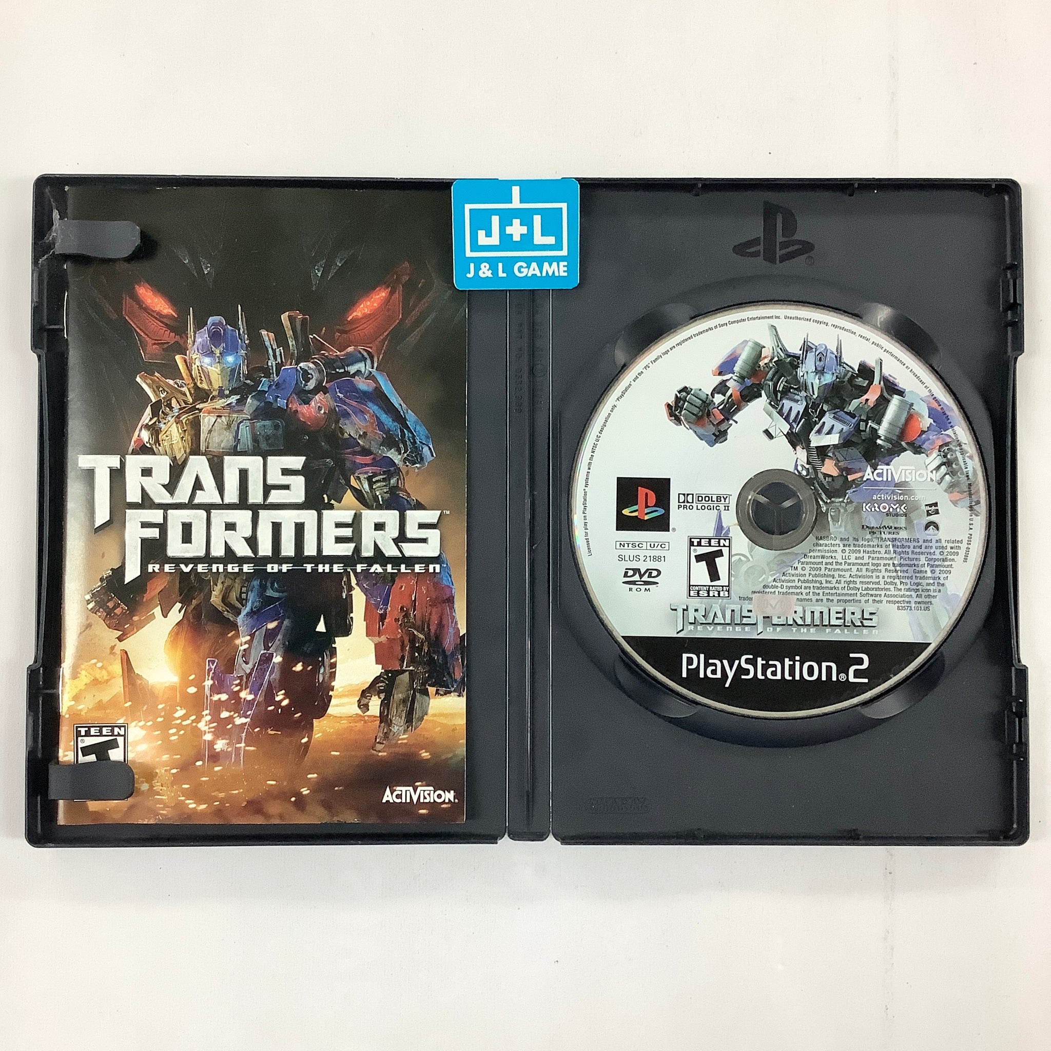 Transformers: Revenge of the Fallen - (PS2) PlayStation 2 [Pre-Owned ...