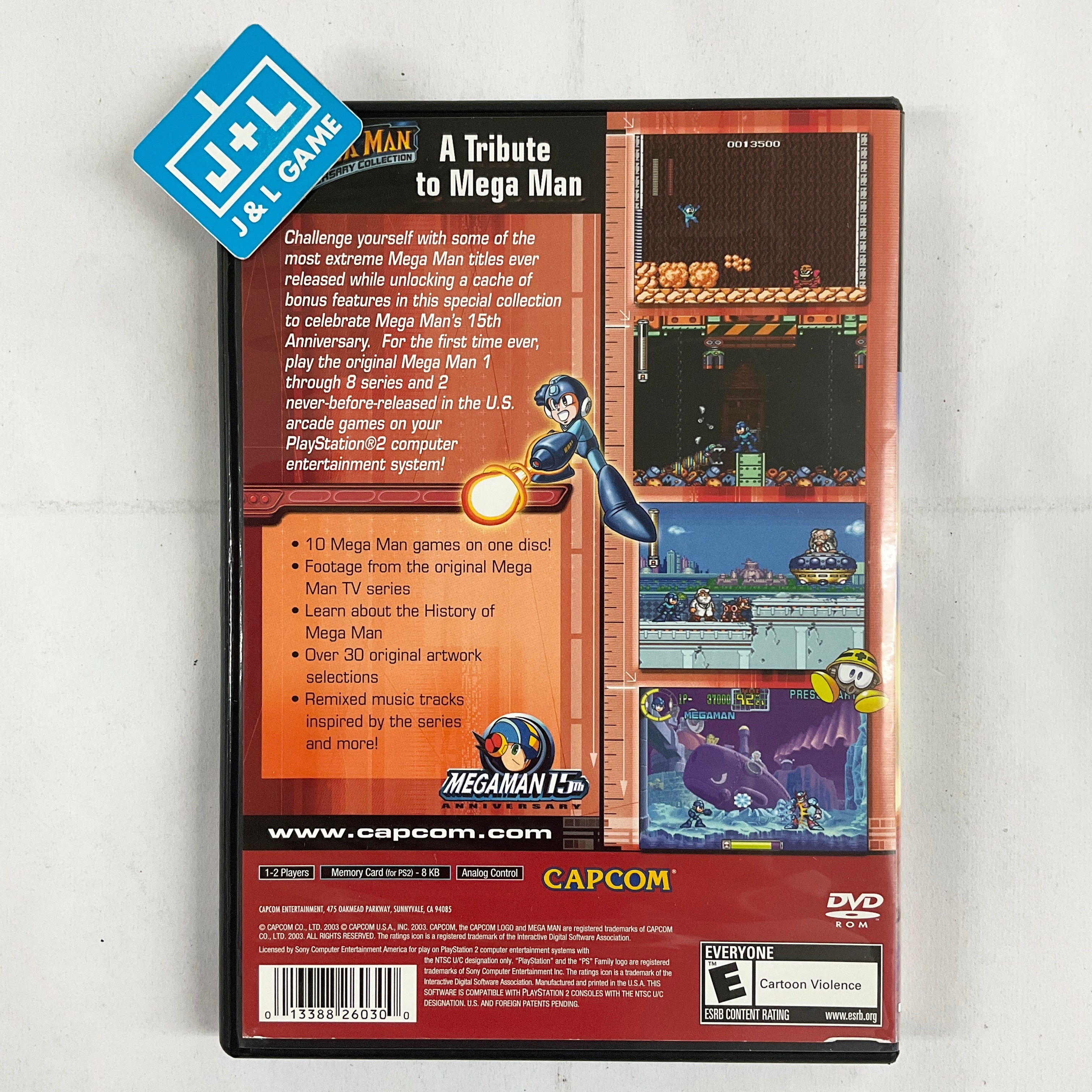 Mega Man Anniversary Collection - (PS2) PlayStation 2 [Pre-Owned] | J&L ...