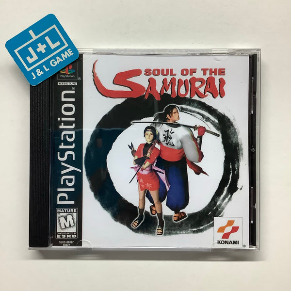 Soul of the Samurai PS1 PlayStation 1 Pre Owned J L Game