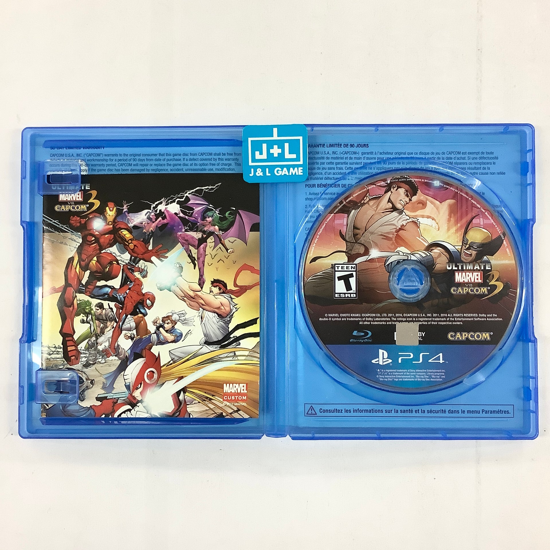 Ultimate Marvel Vs. Capcom 3 - (PS4) Playstation 4 [Pre-Owned] | J&L Game