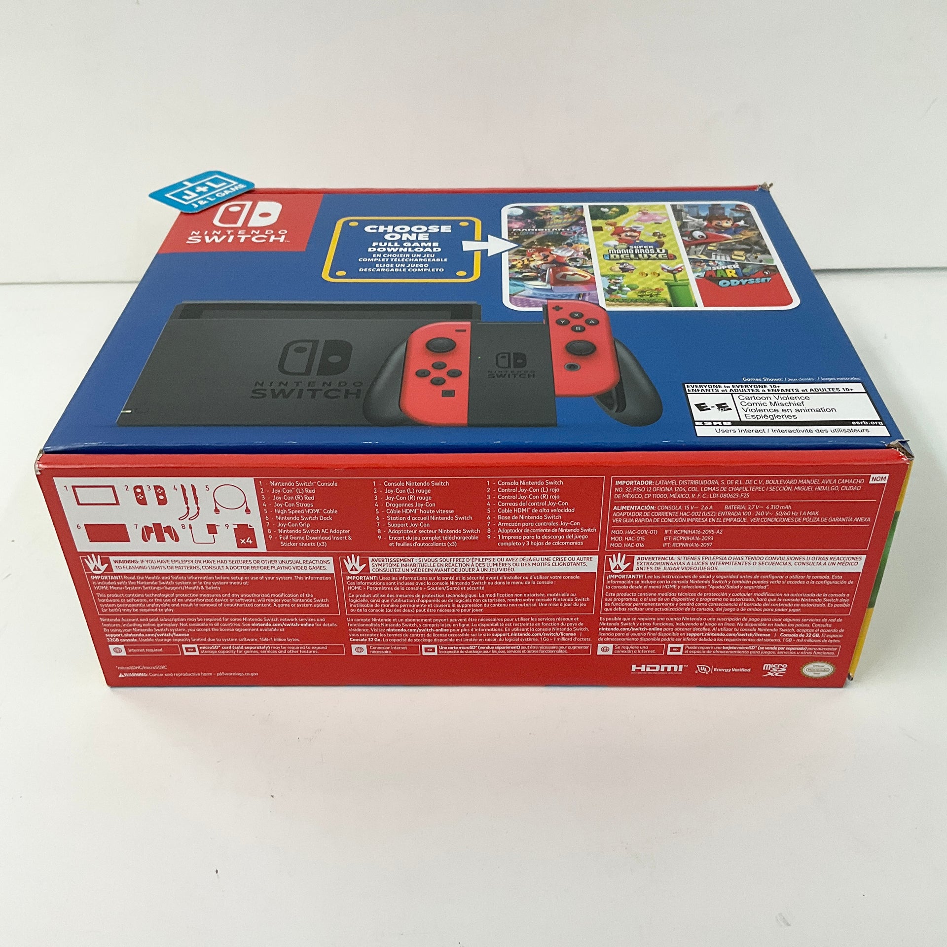 Nintendo Switch - Mario Choose One Bundle - (NSW) Nintendo Switch | J&L ...