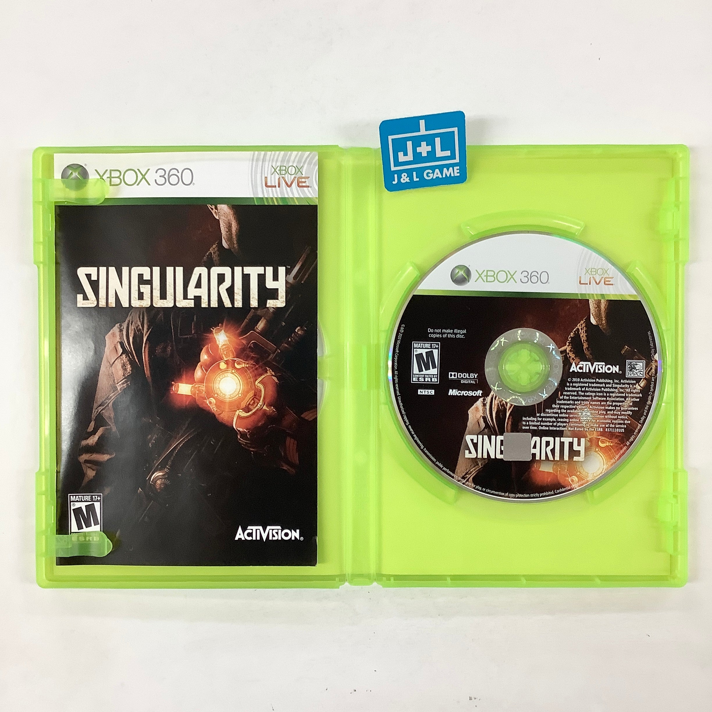 Singularity - Xbox 360 [Pre-Owned] | J&L Game