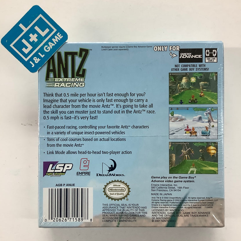Antz Extreme Racing - (GBA) Game Boy Advance | J&L Game