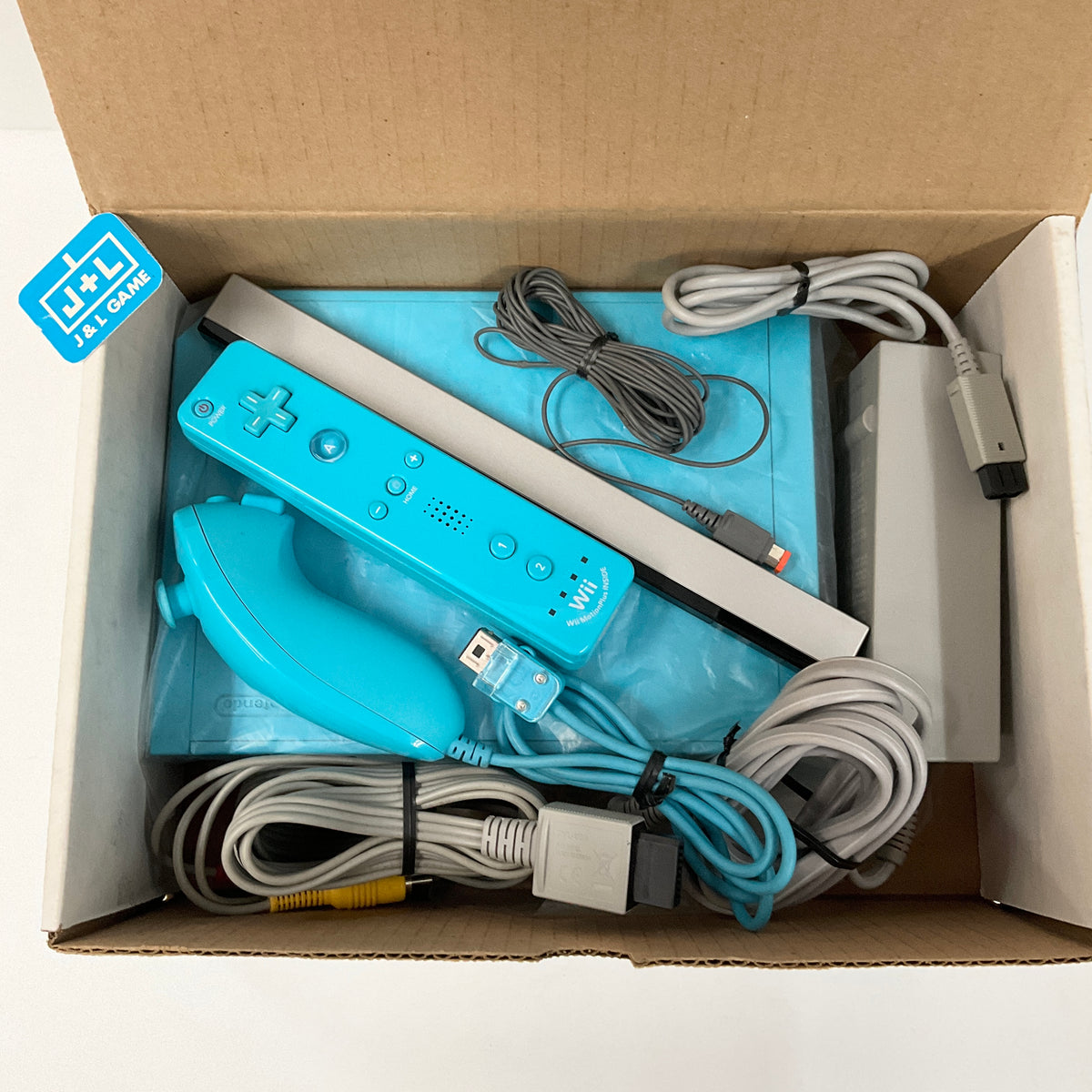 Nintendo Wii Console (Blue) - Nintendo Wii [Pre-Owned] | J&L Game