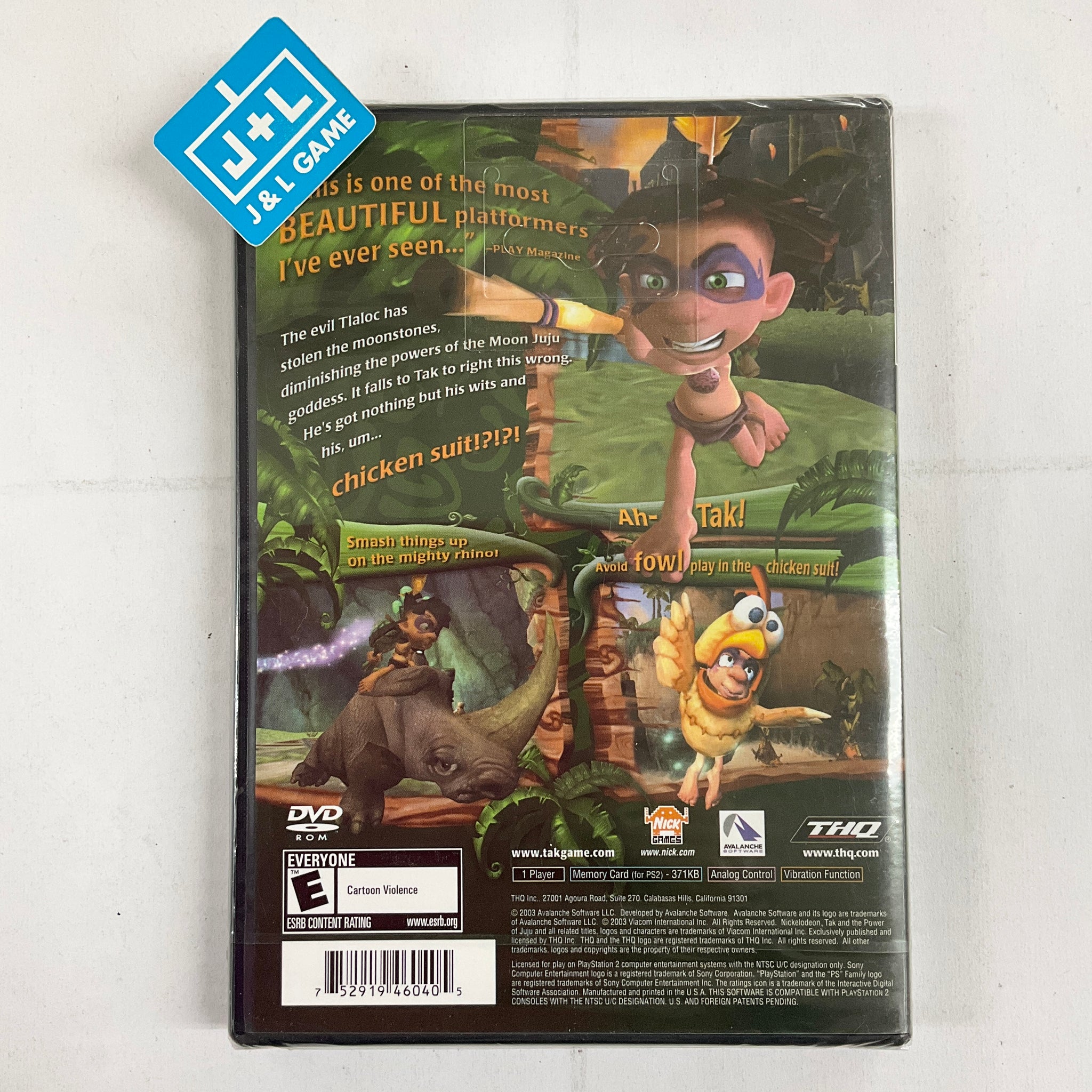 Tak and the Power of Juju - (PS2) PlayStation 2 – J&L Video Games New ...