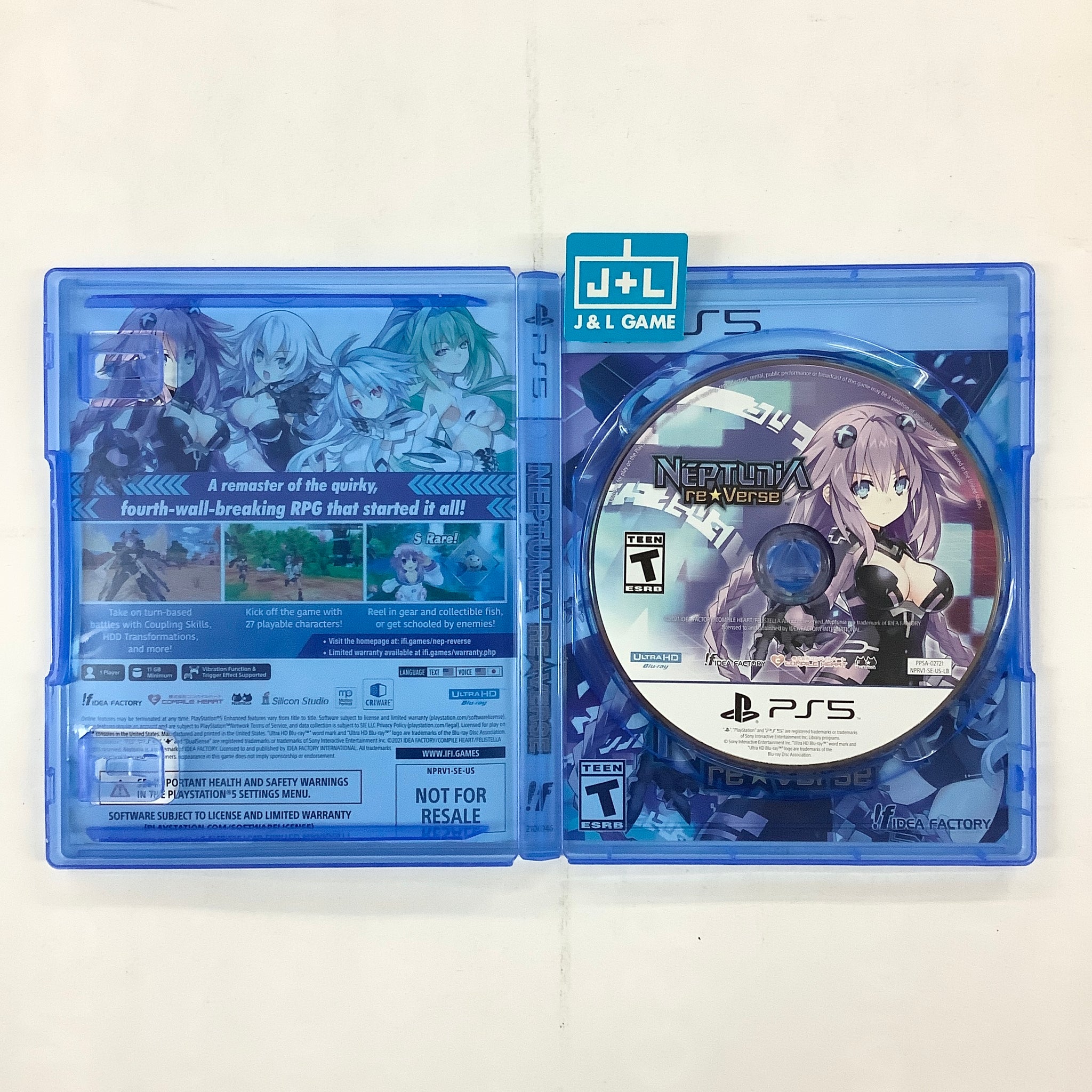 Neptunia ReVerse - (PS5) PlayStation 5 [UNBOXING] – J&L Video Games New ...