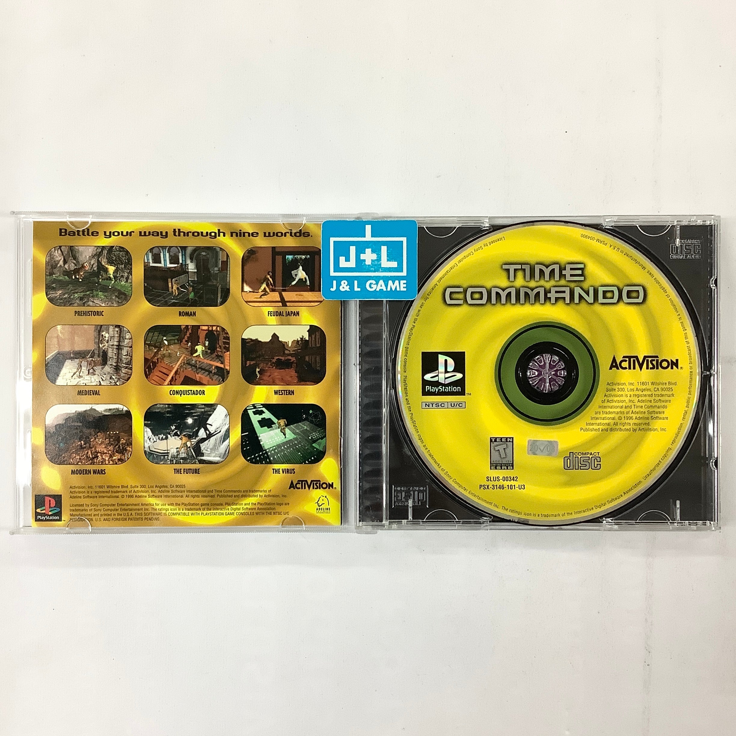 Time Commando - (PS1) PlayStation 1 [Pre-Owned] | J&L Game