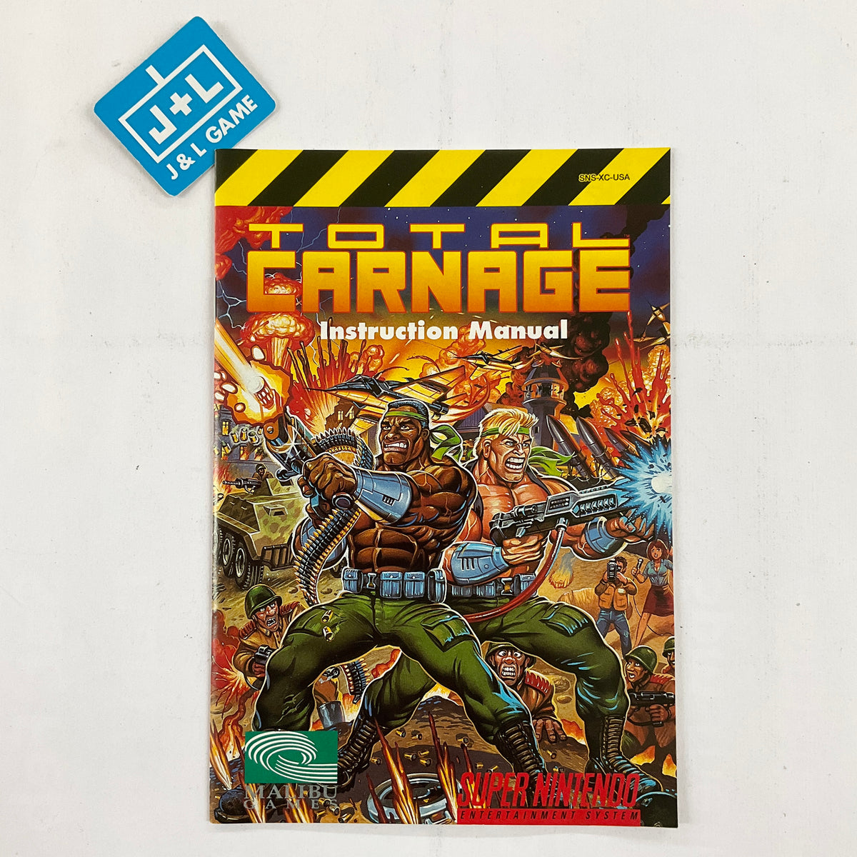 Total Carnage - (SNES) Super Nintendo [Pre-Owned] | J&L Game